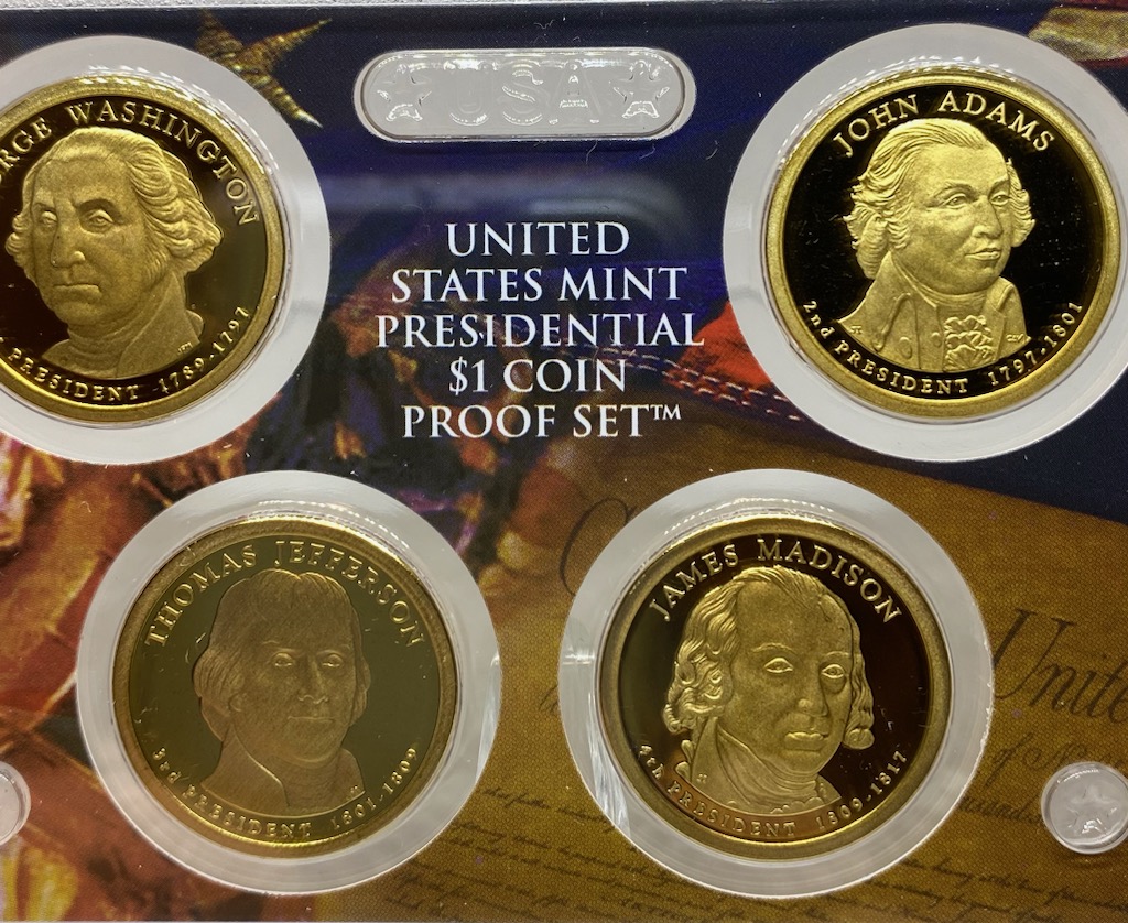 2007 US Mint Presidential $1 Coin Proof Set | Property Room