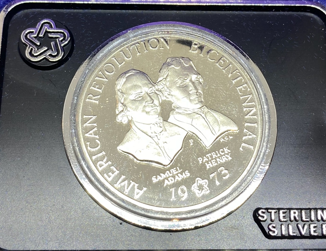 1978 Bicentennial Commemorative Silver Medal | Property Room