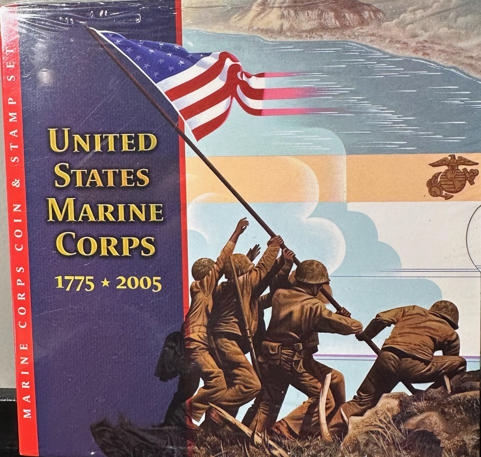 United States Marine Corps 230th Anniversary Uncirculated Silver Dollar ...