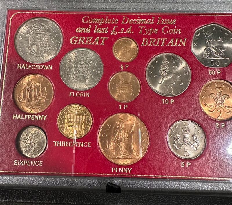 Complete Decimal Issue Great Britain 1967 Property Room