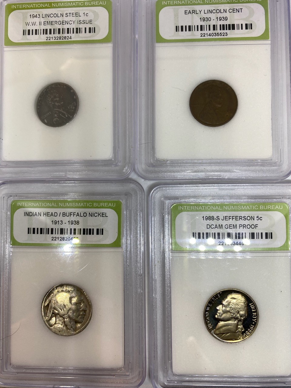 4 pc US Coin Lot | Property Room