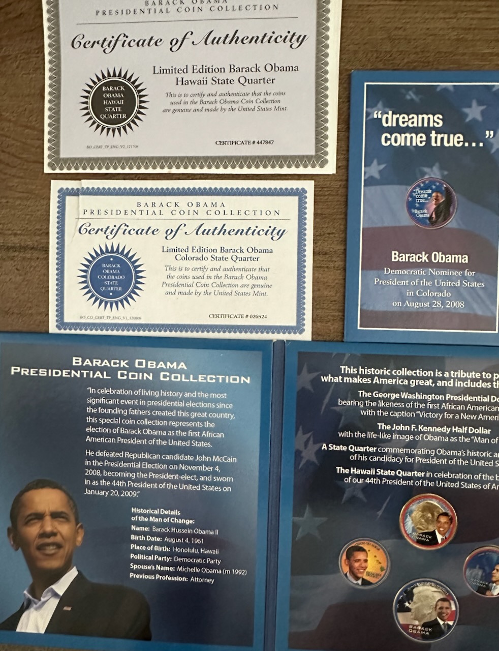Barack Obama Presidential Coin Collection | Property Room