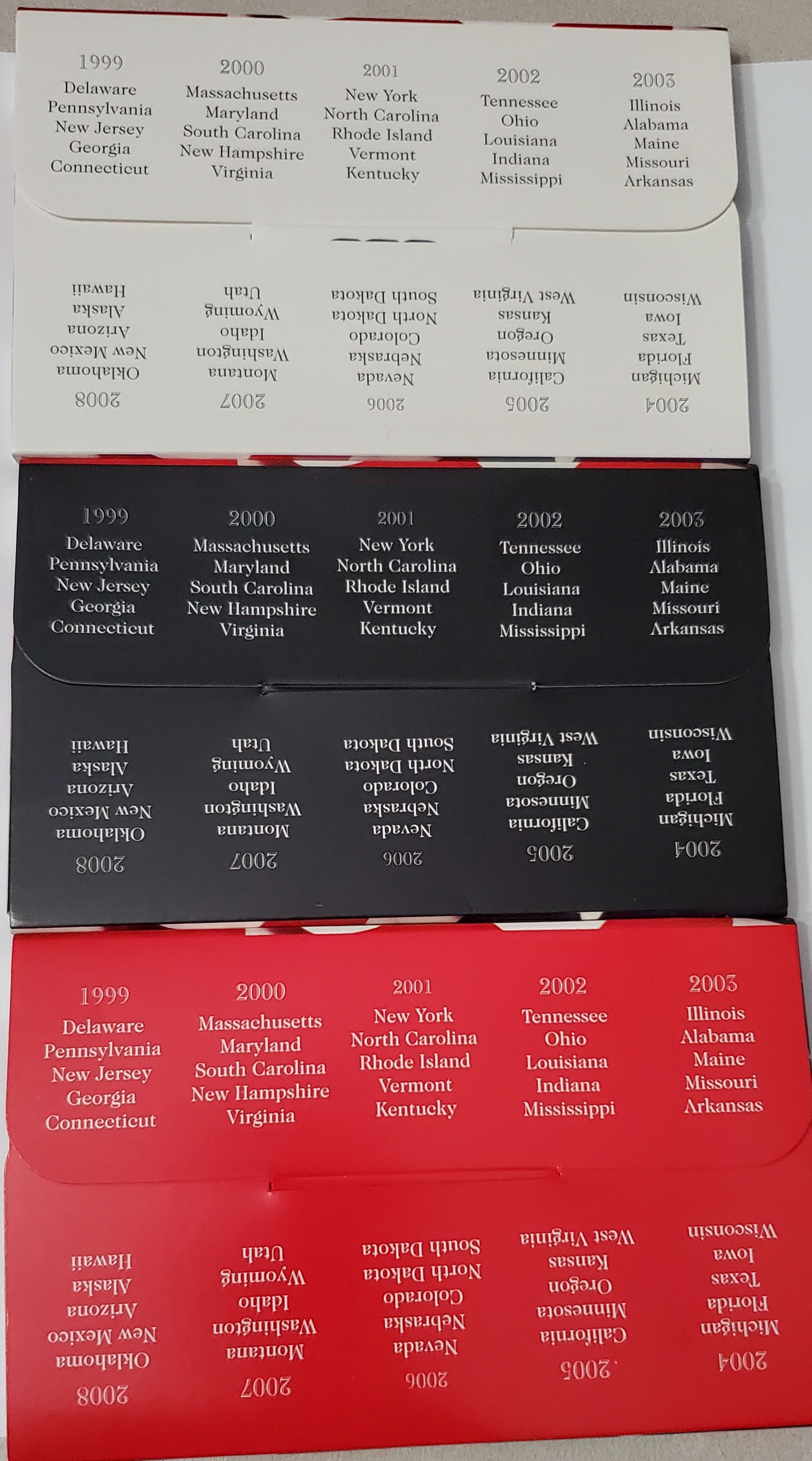 2005 Denver, Gold & Platinum Edition State quarter sets | Property Room