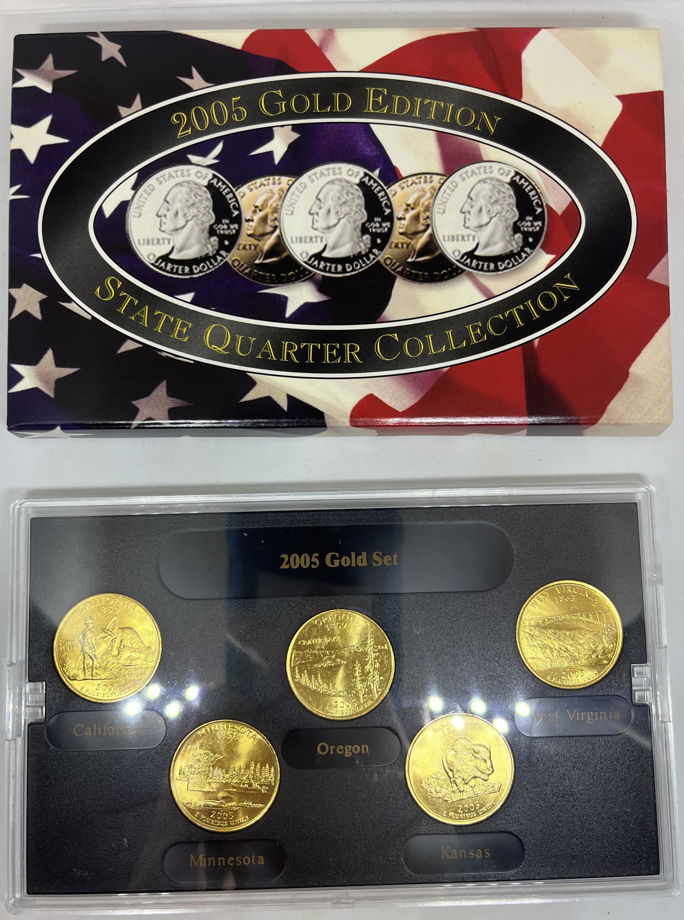 2005 Gold Edition State Quarter Collection | Property Room