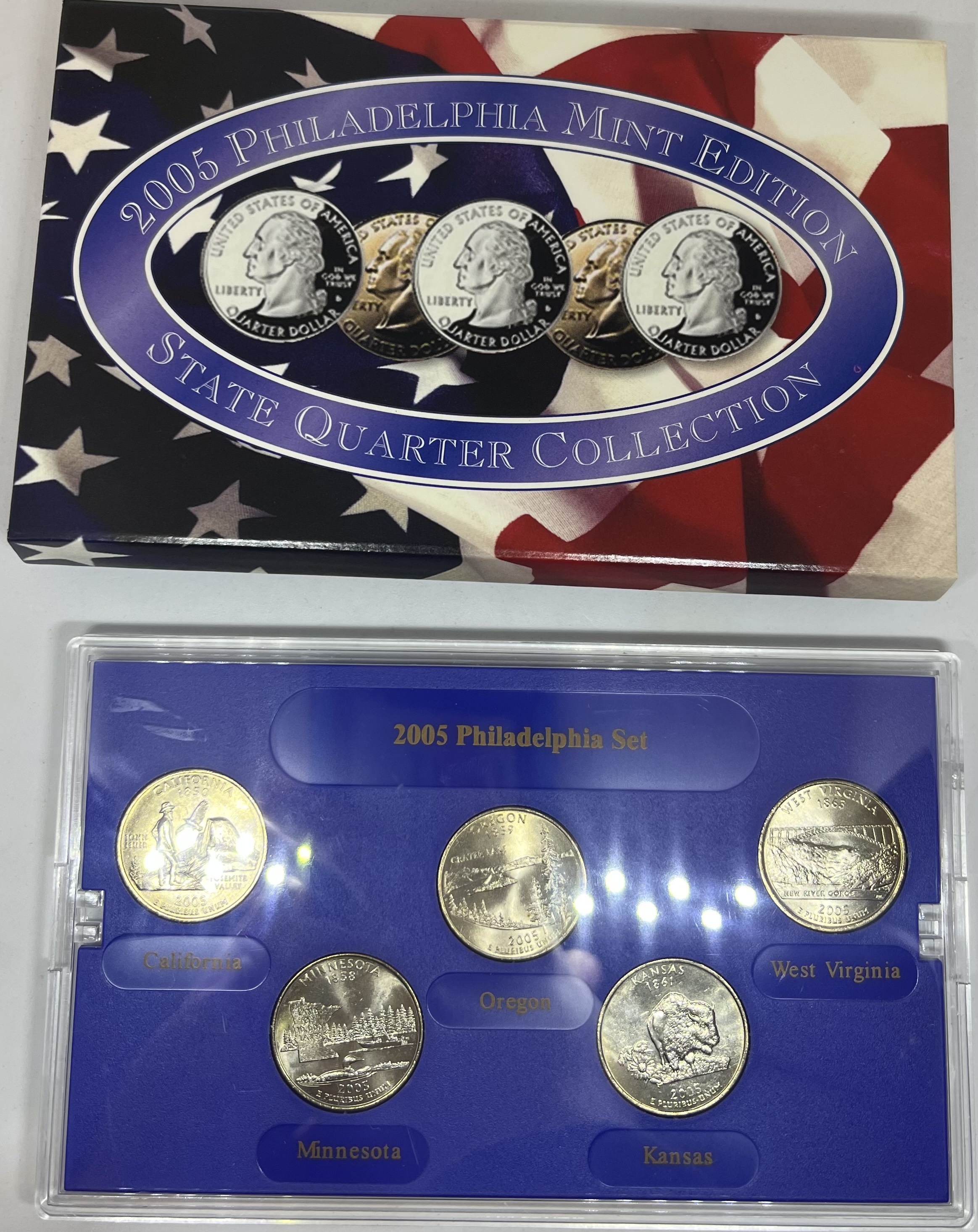 2005 Philadelphia Mint Edition State Quarter Collection | Property Room