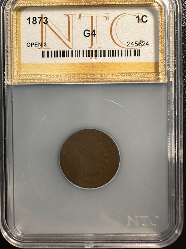 1873 NTC G4 1C - Coin | Property Room