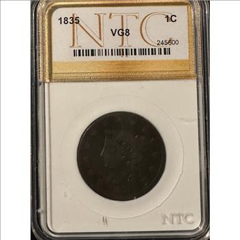 1835 NTC VG8 1C - Coin | Property Room