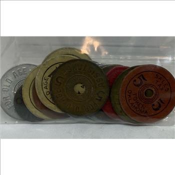 17 pc lot Tax Token | Property Room