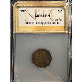 1927 NTC MS64 BN 1C - Coin | Property Room