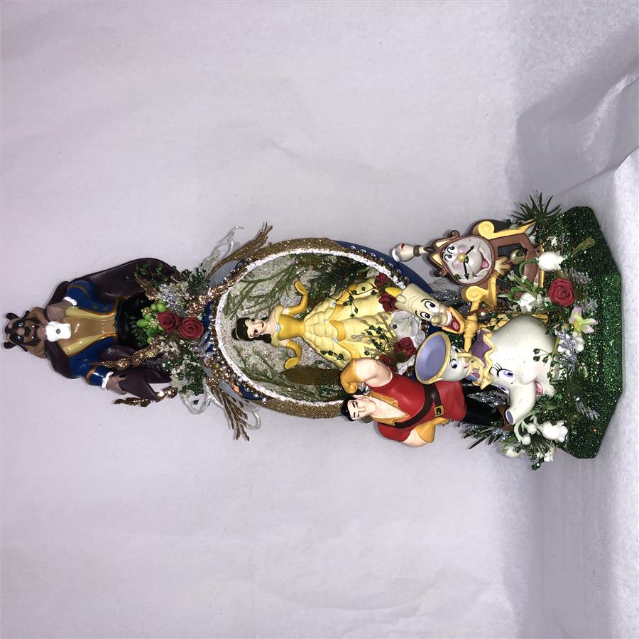 Disney Beauty And The Beast Hand Created Emu Egg Sculpture | Property Room