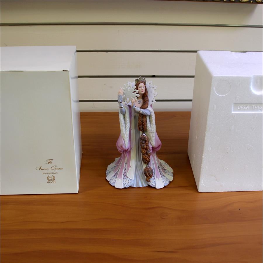 Lenox Snow Queen Fine Porcelain Figurine The Legendary Princesses ...
