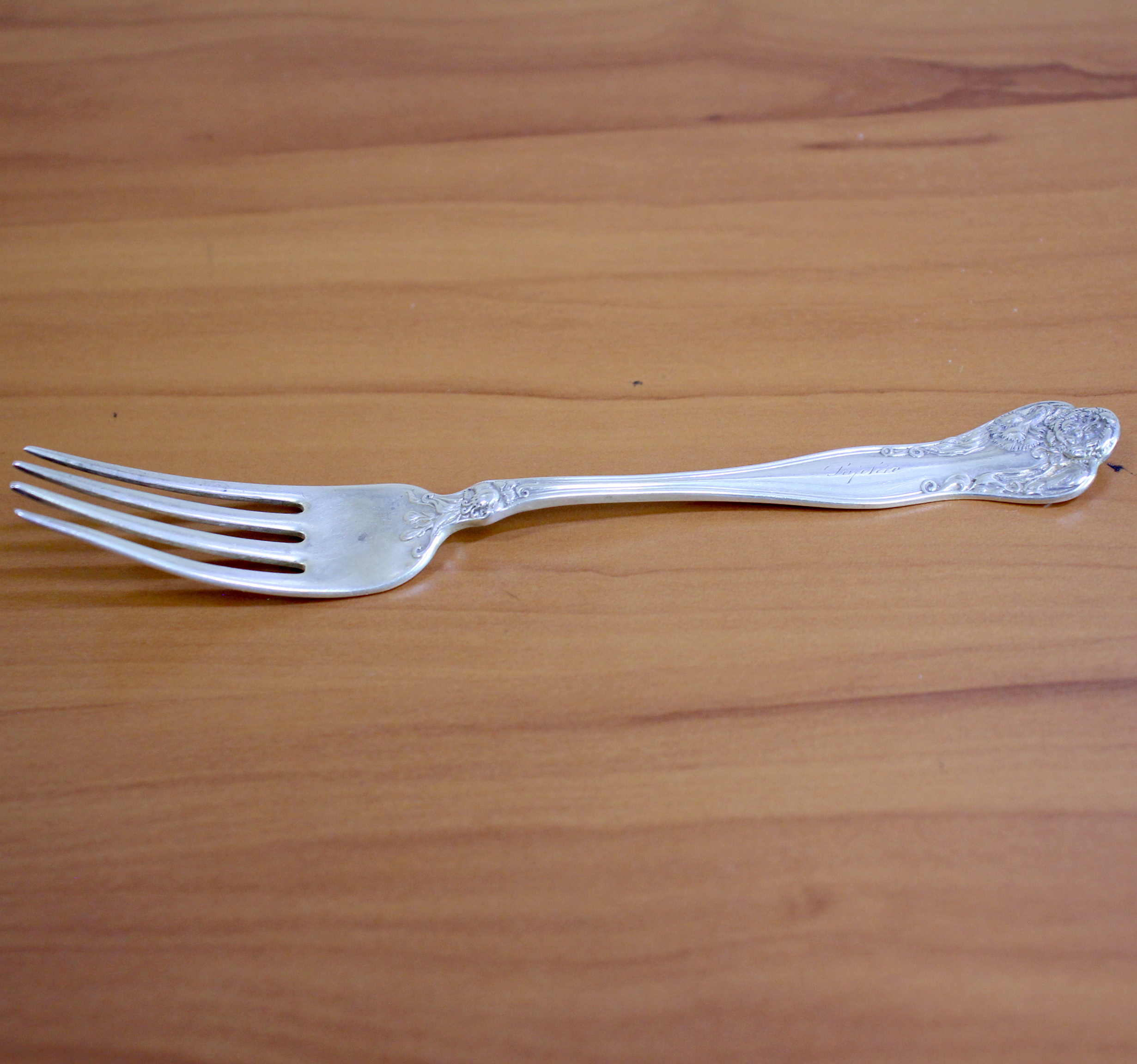 Antique Simpson, Hall, Miller and Co Berwick Sterling Silver Fork ...