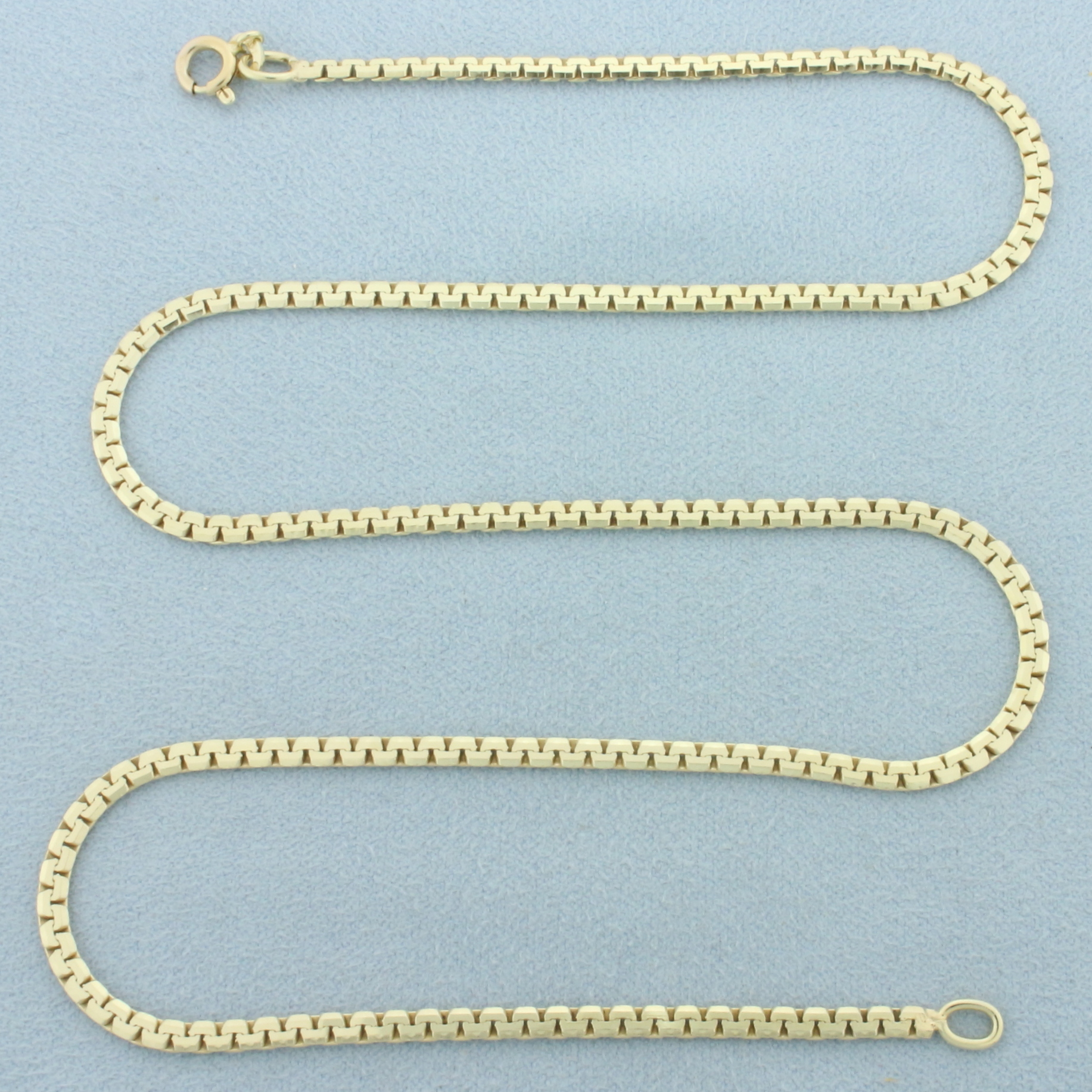 Boston C Link Chain Necklace in 14k Yellow Gold | Property Room