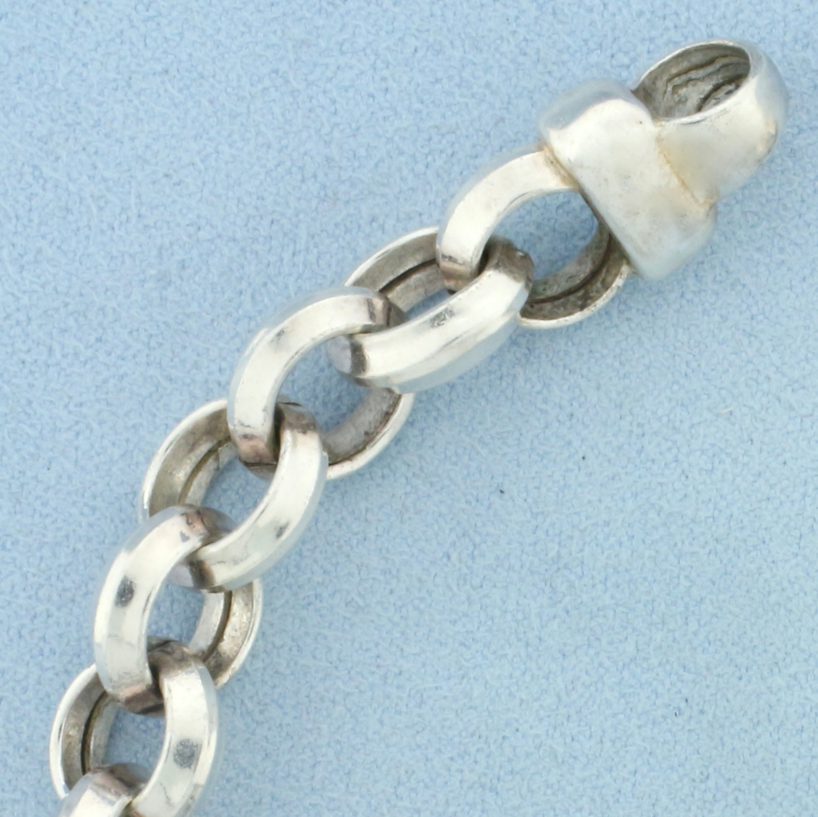 Cable Link Bracelet in Sterling Silver | Property Room