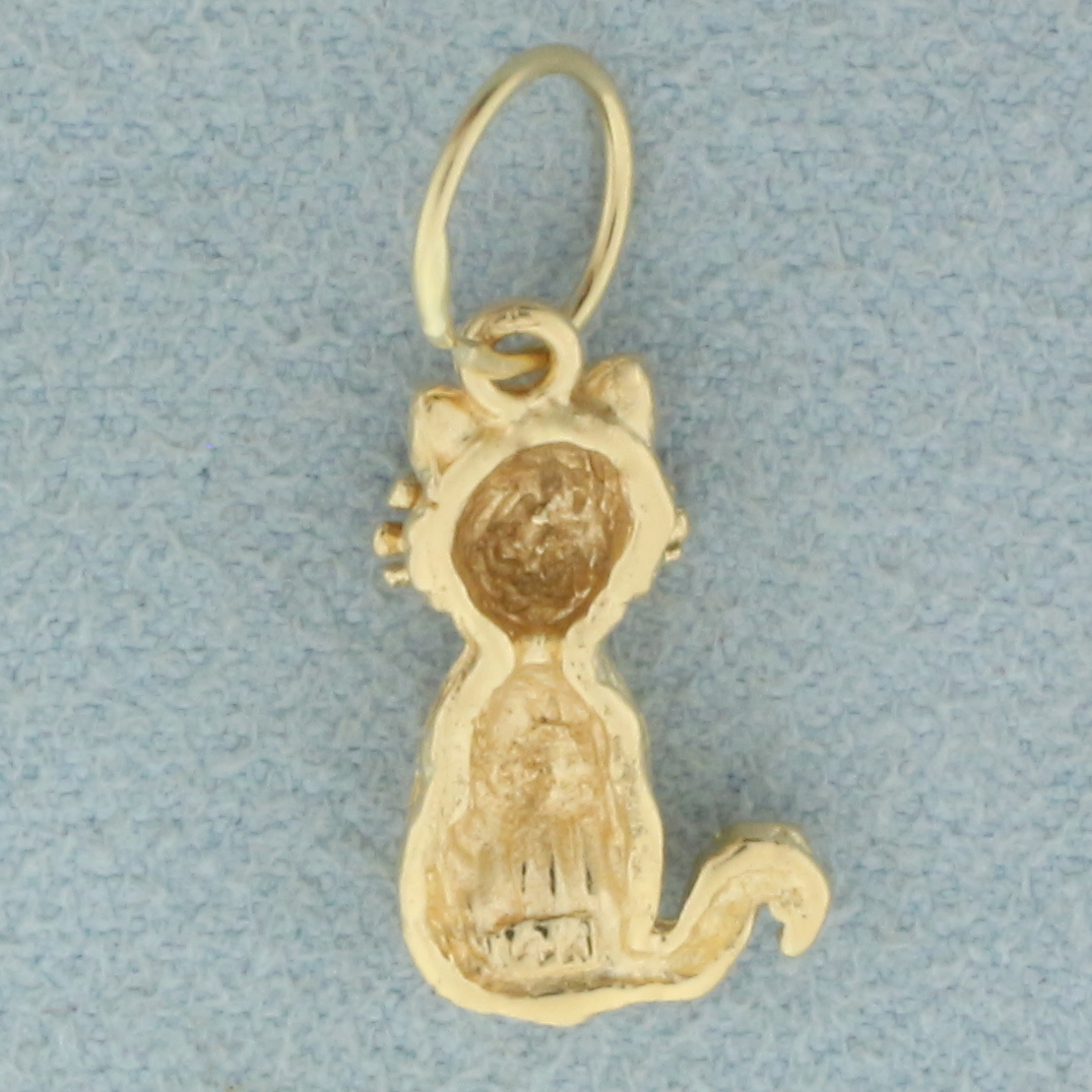 Cat Charm in 14k Yellow Gold | Property Room