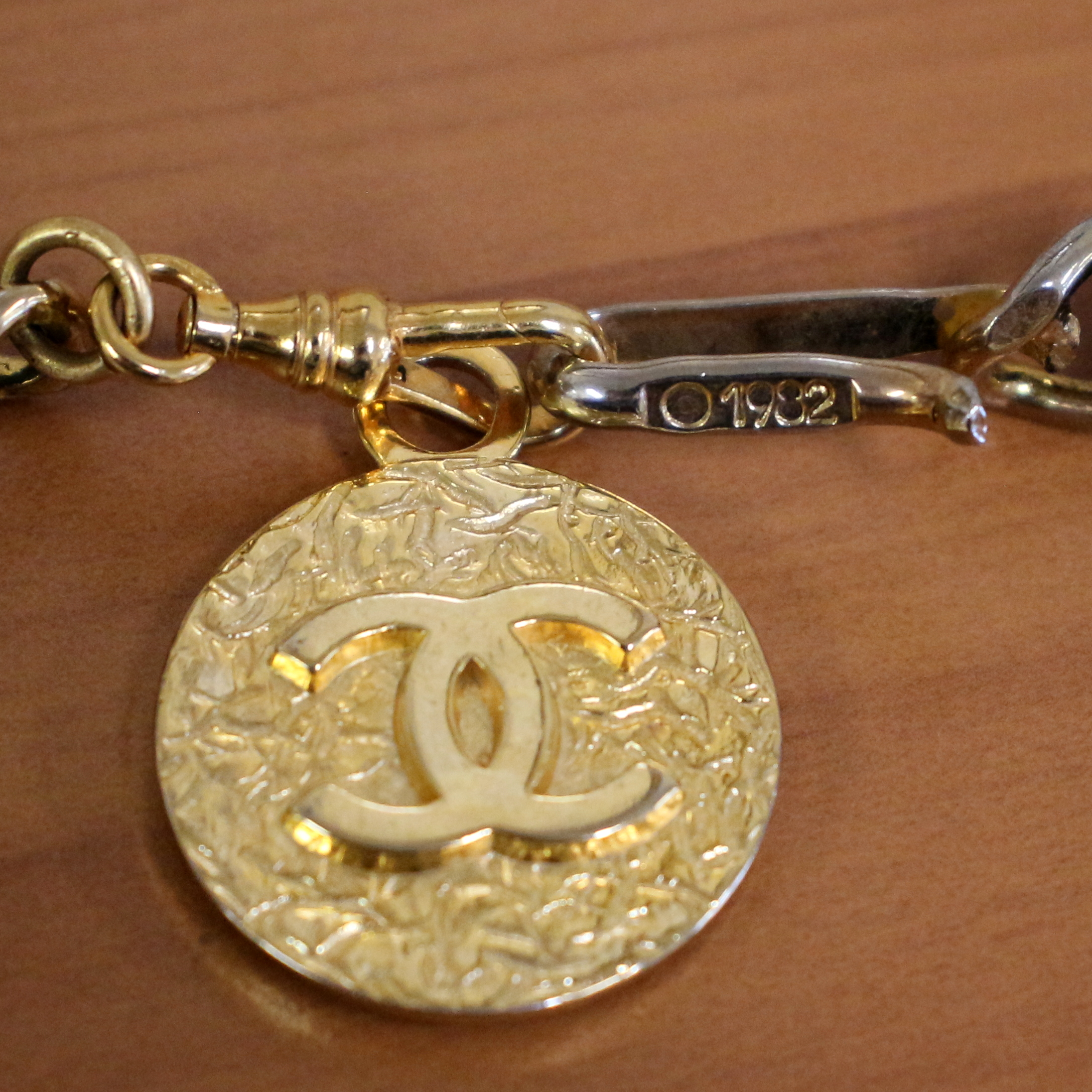 Chanel 1982 CC Logo Chain 90 CM Belt | Property Room