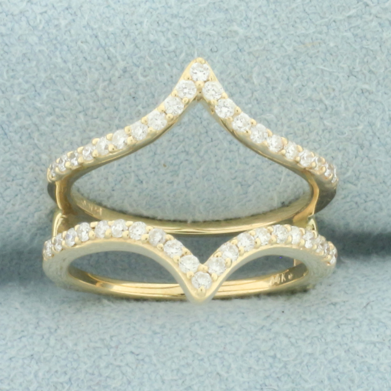 Diamond Ring Jacket in 14k Yellow Gold | Property Room