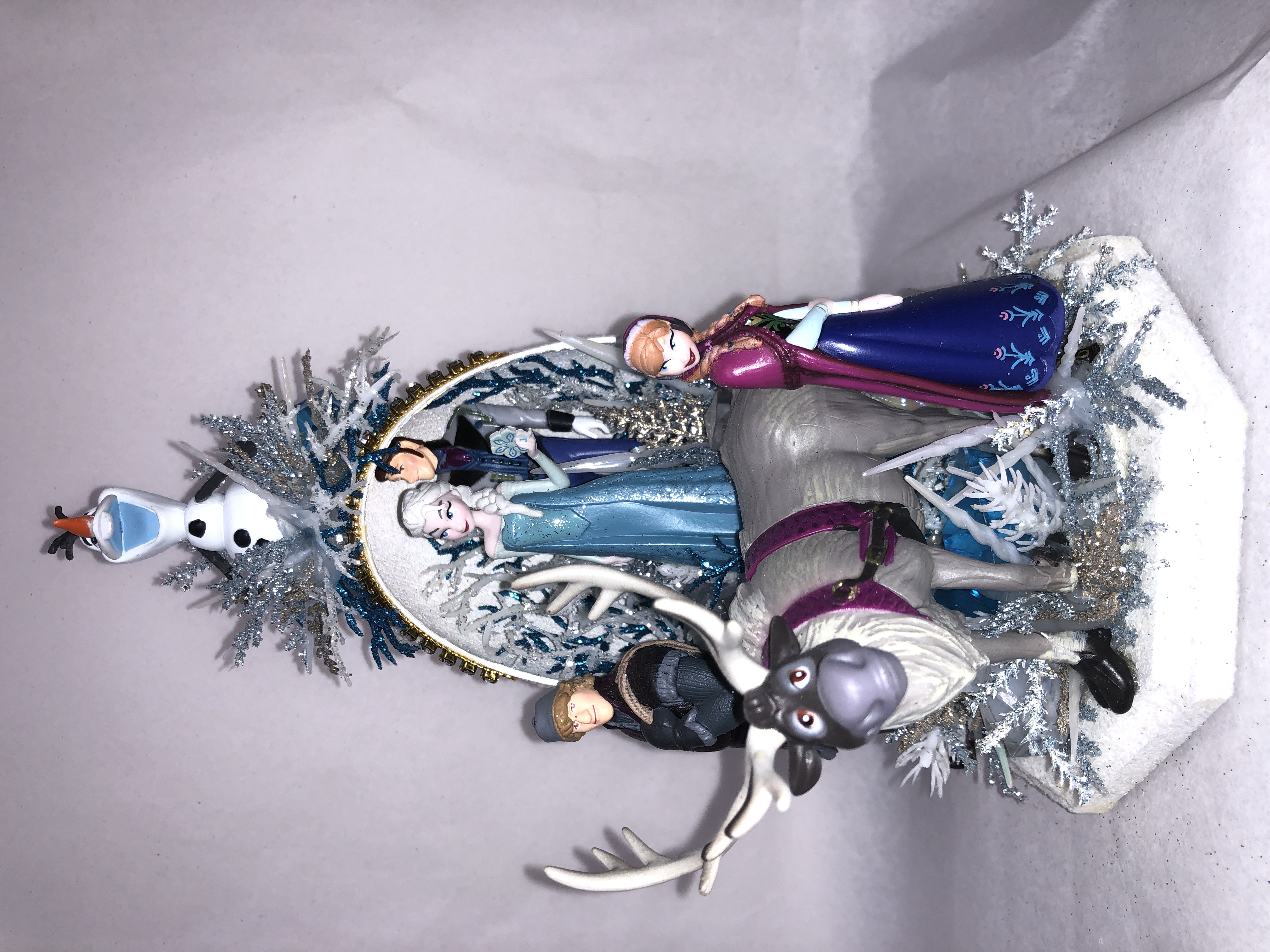 Disney Frozen Hand Created Emu Egg Sculpture | Property Room