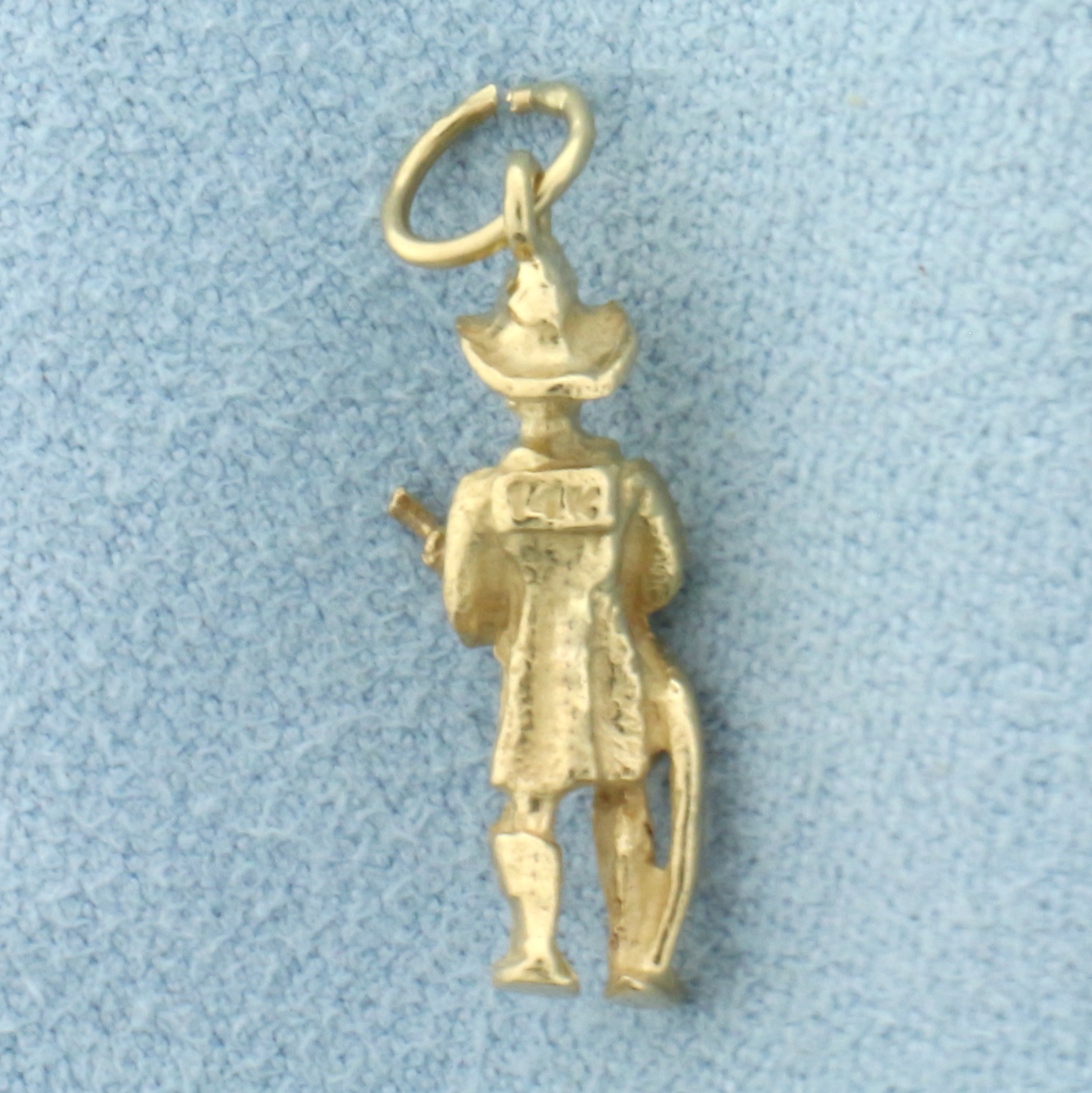 Fireman Charm in 14k Yellow Gold | Property Room