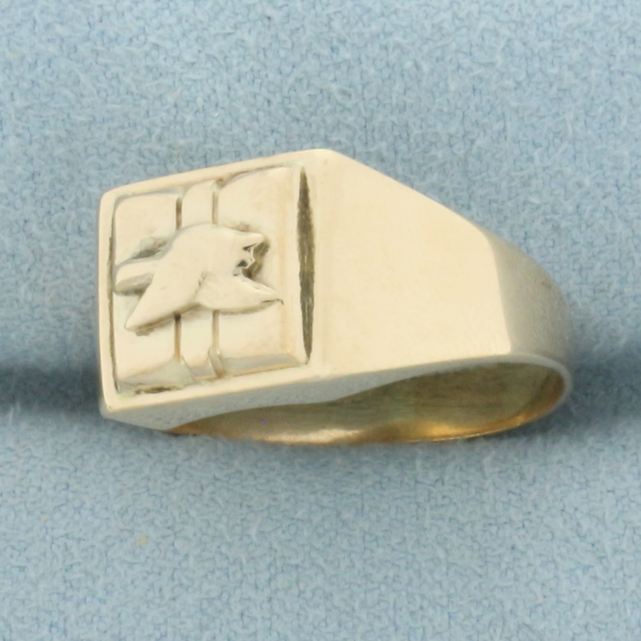 Flying Bird Ring in 14k Yellow Gold | Property Room