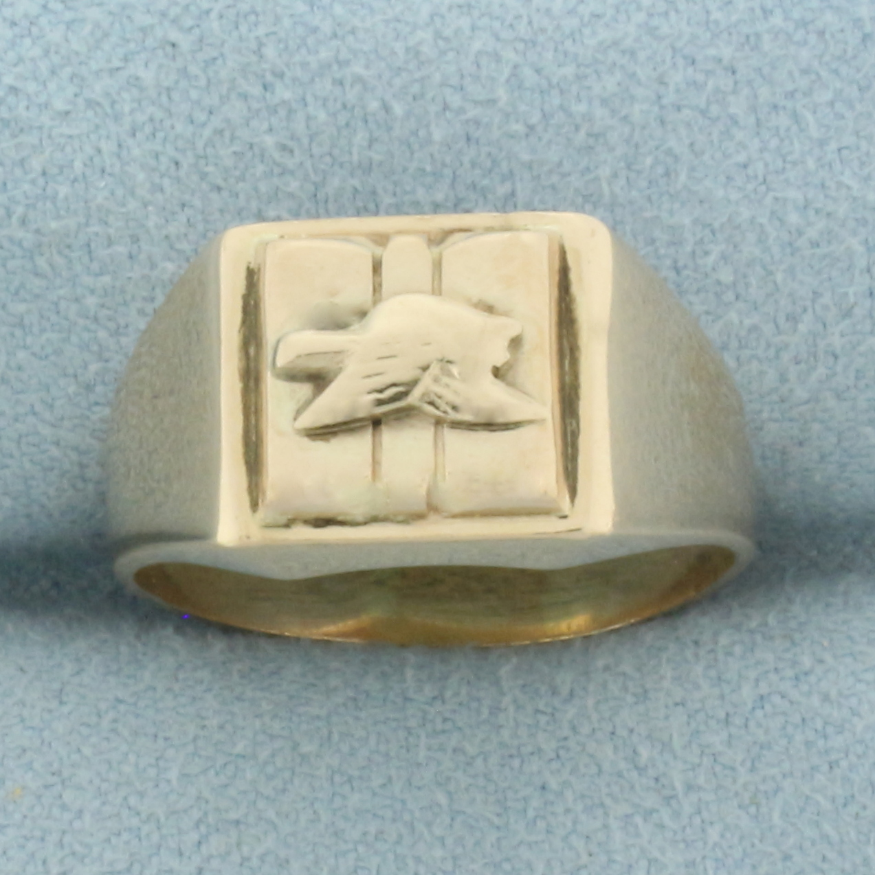 Flying Bird Ring in 14k Yellow Gold | Property Room