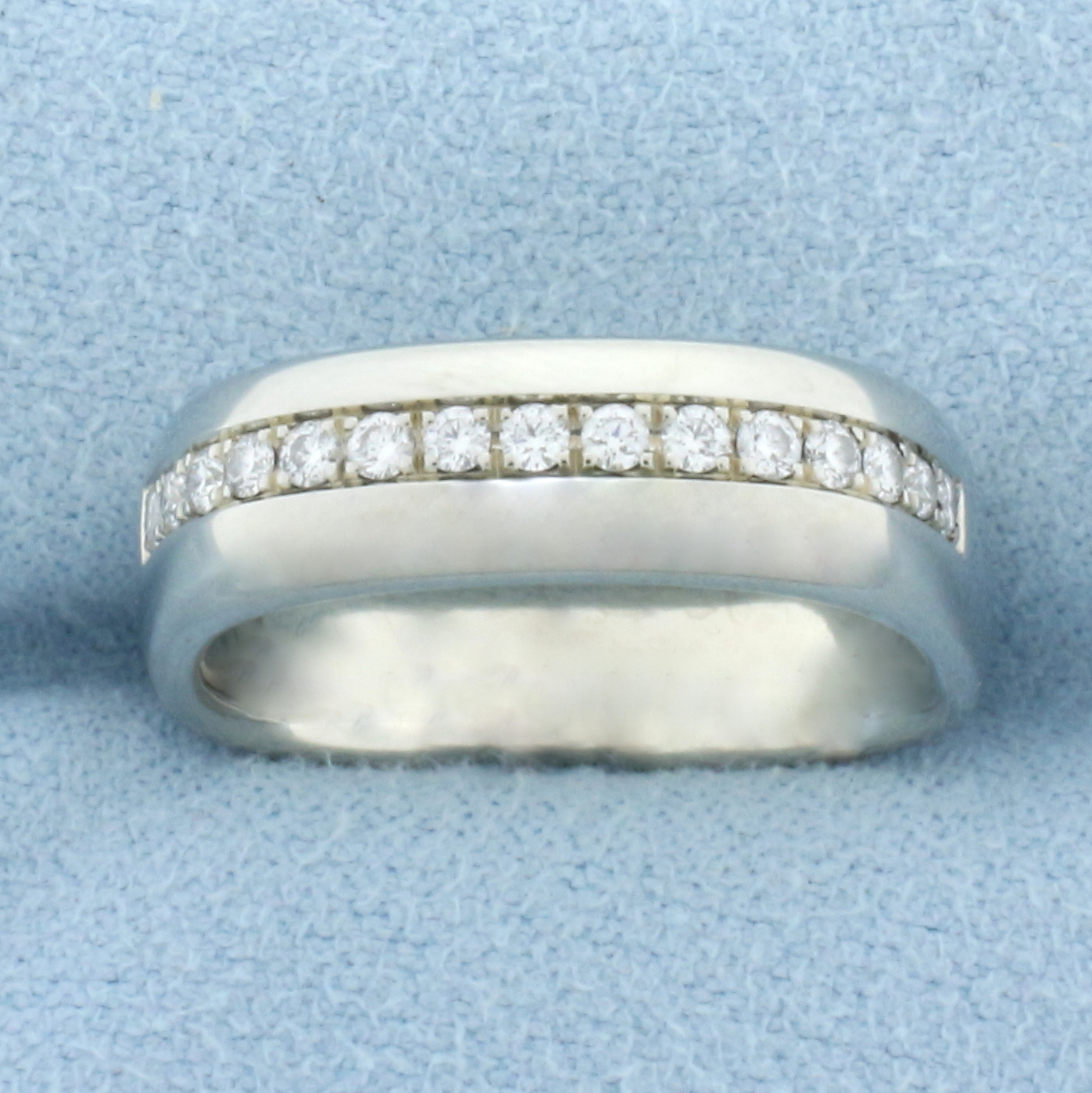 Jean-Francois Albert Diamond Line Ring in 18k White Gold | Property Room