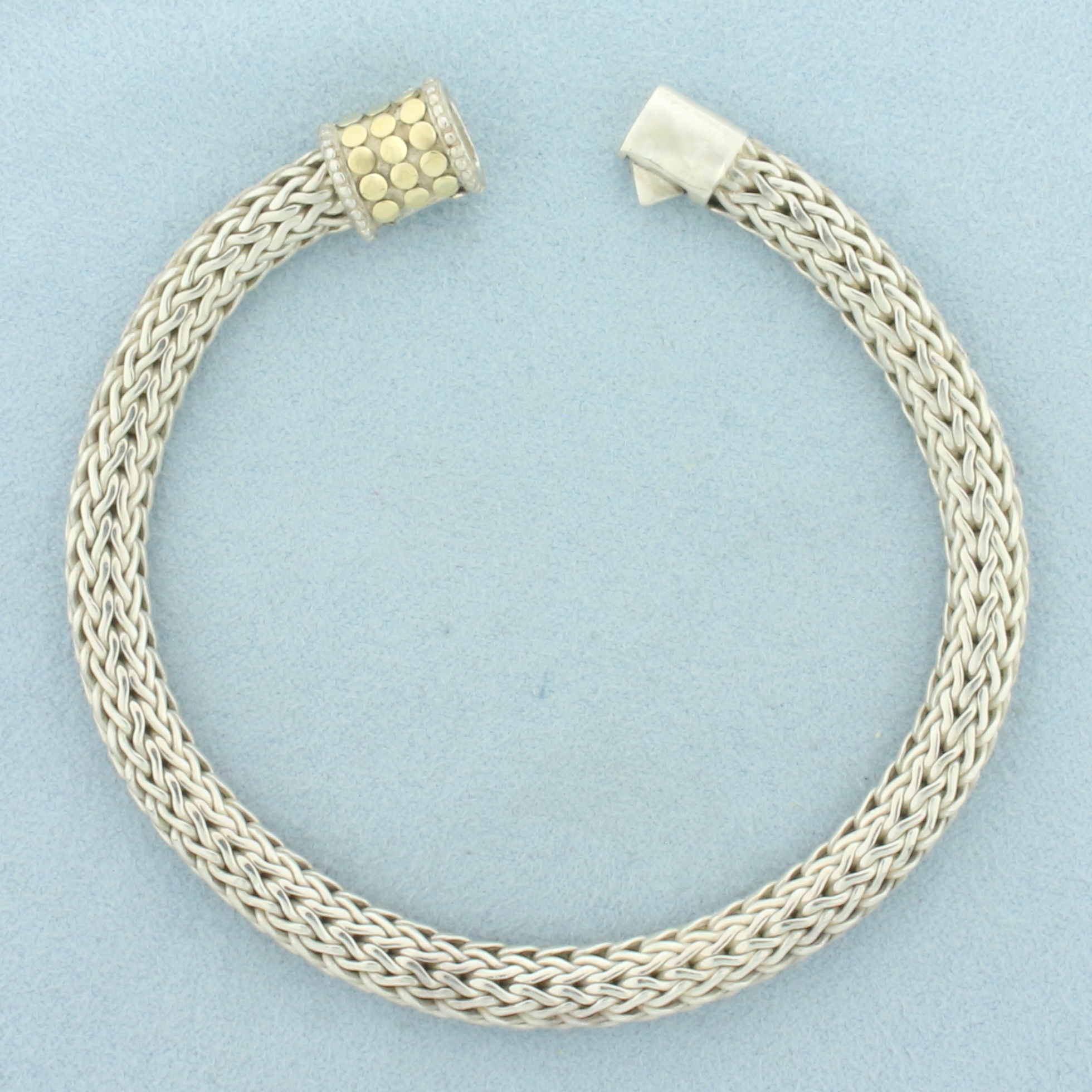 John Hardy Icon Dot Collection Bracelet in Sterling Silver and 18k ...