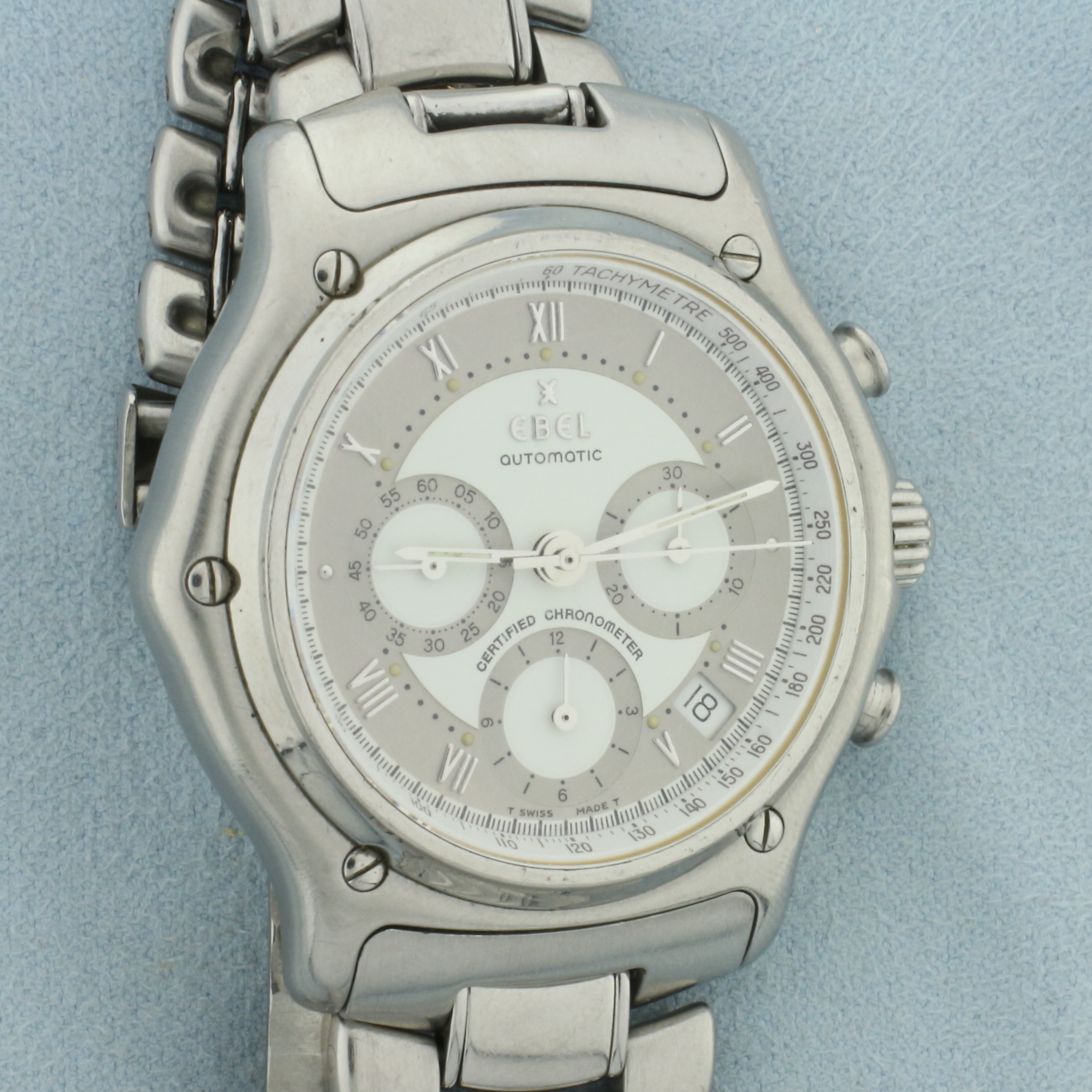 Mens Ebel Le Modulor Automatic Chronograph Watch E9137241 | Property Room