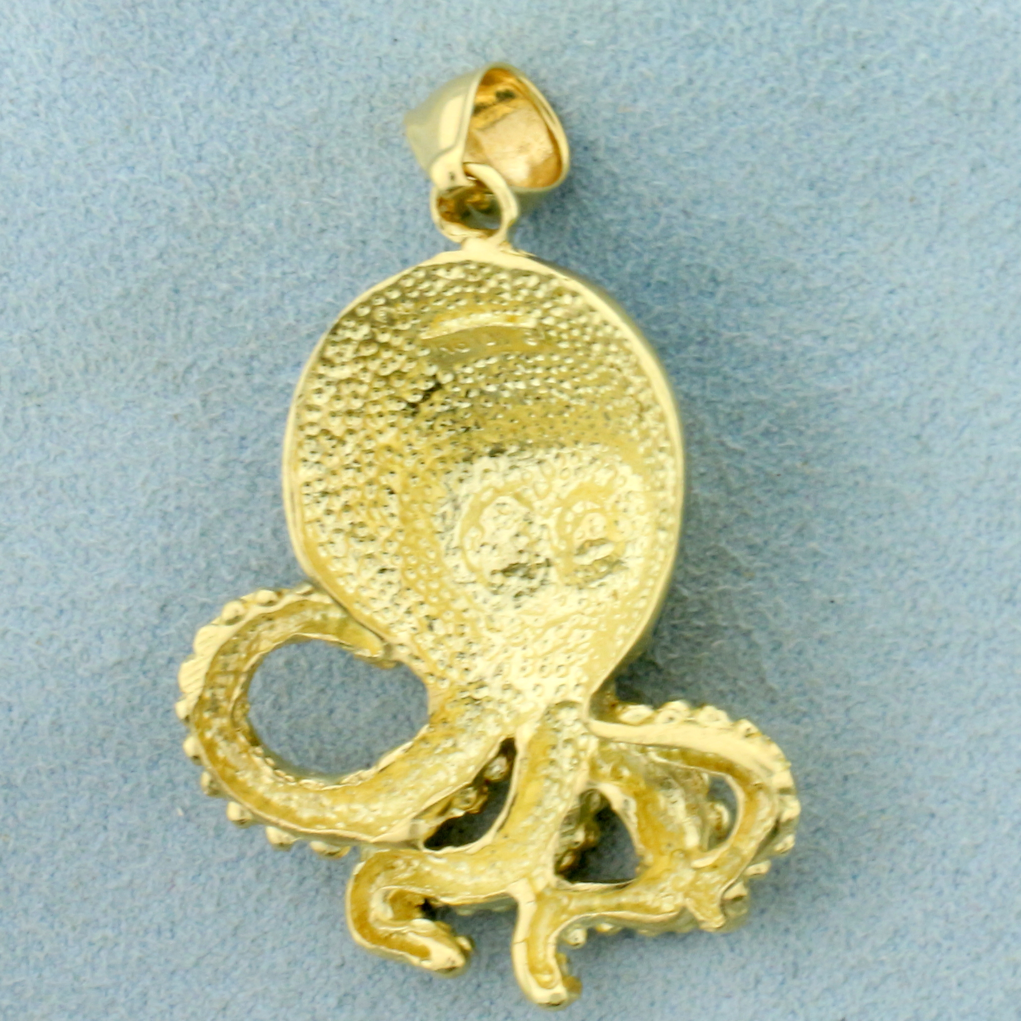 Octopus Pendant in 14K Yellow Gold | Property Room