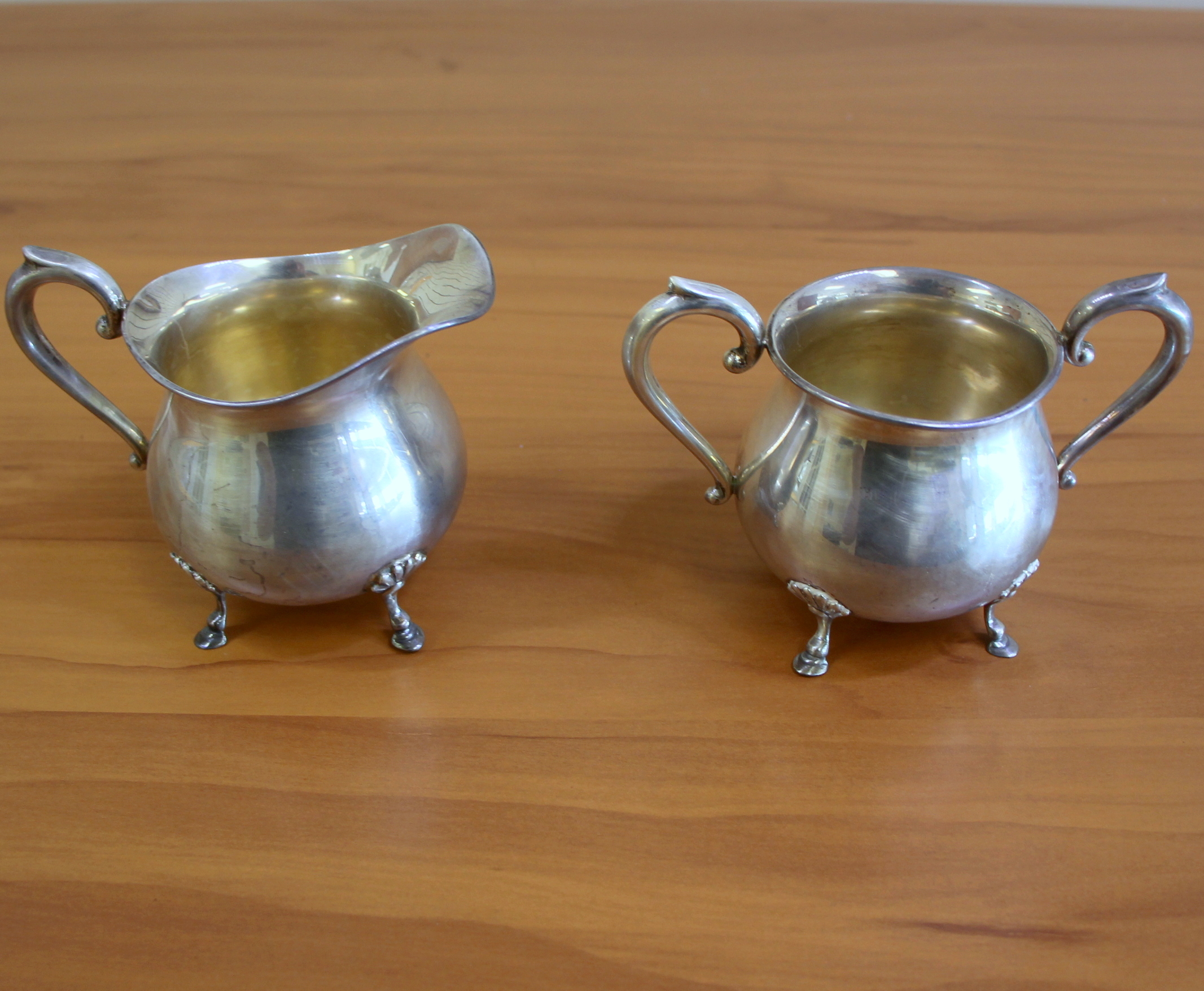Preisner Sterling Silver #57 Cream and Sugar Set | Property Room