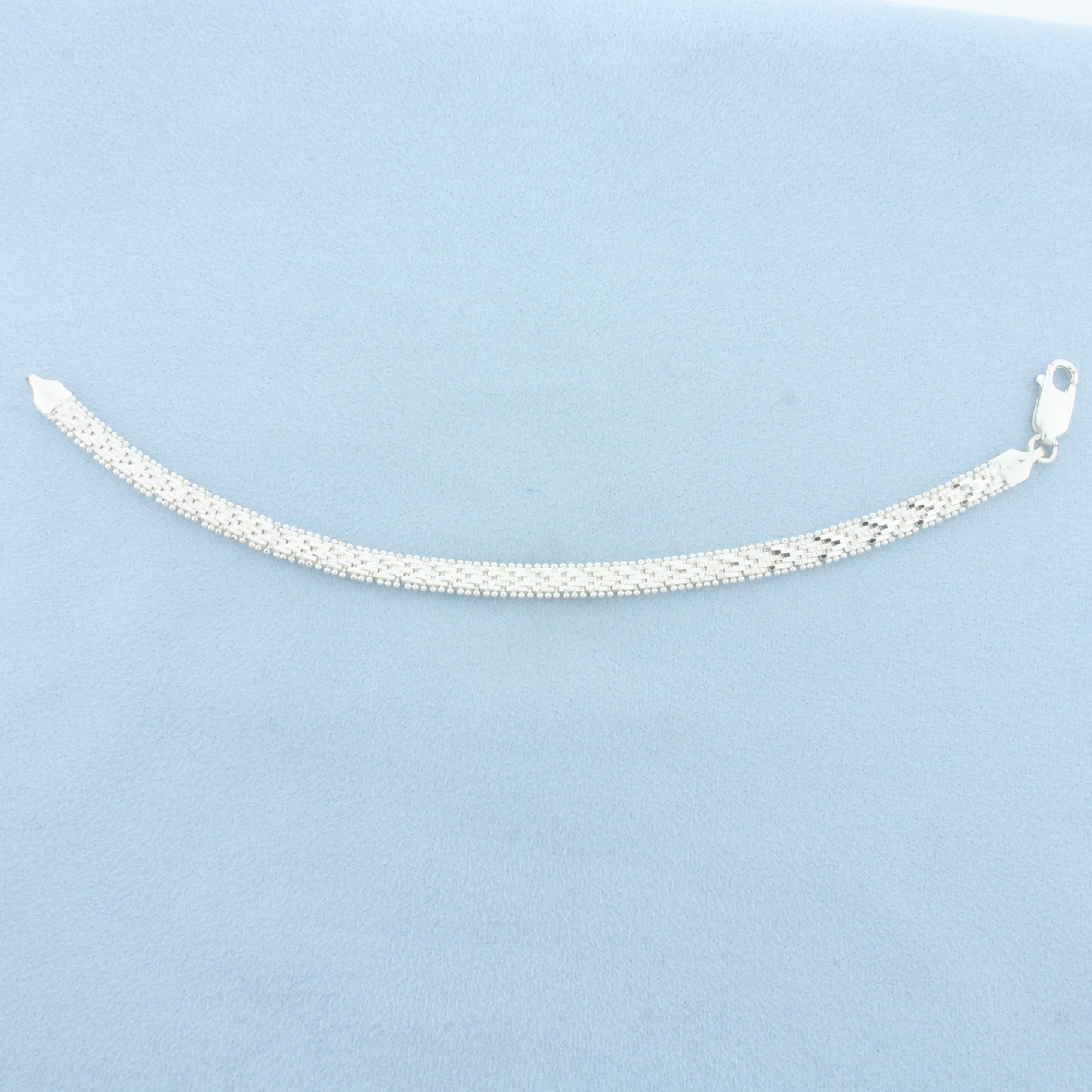 Tread Link Bracelet in Sterling Silver | Property Room