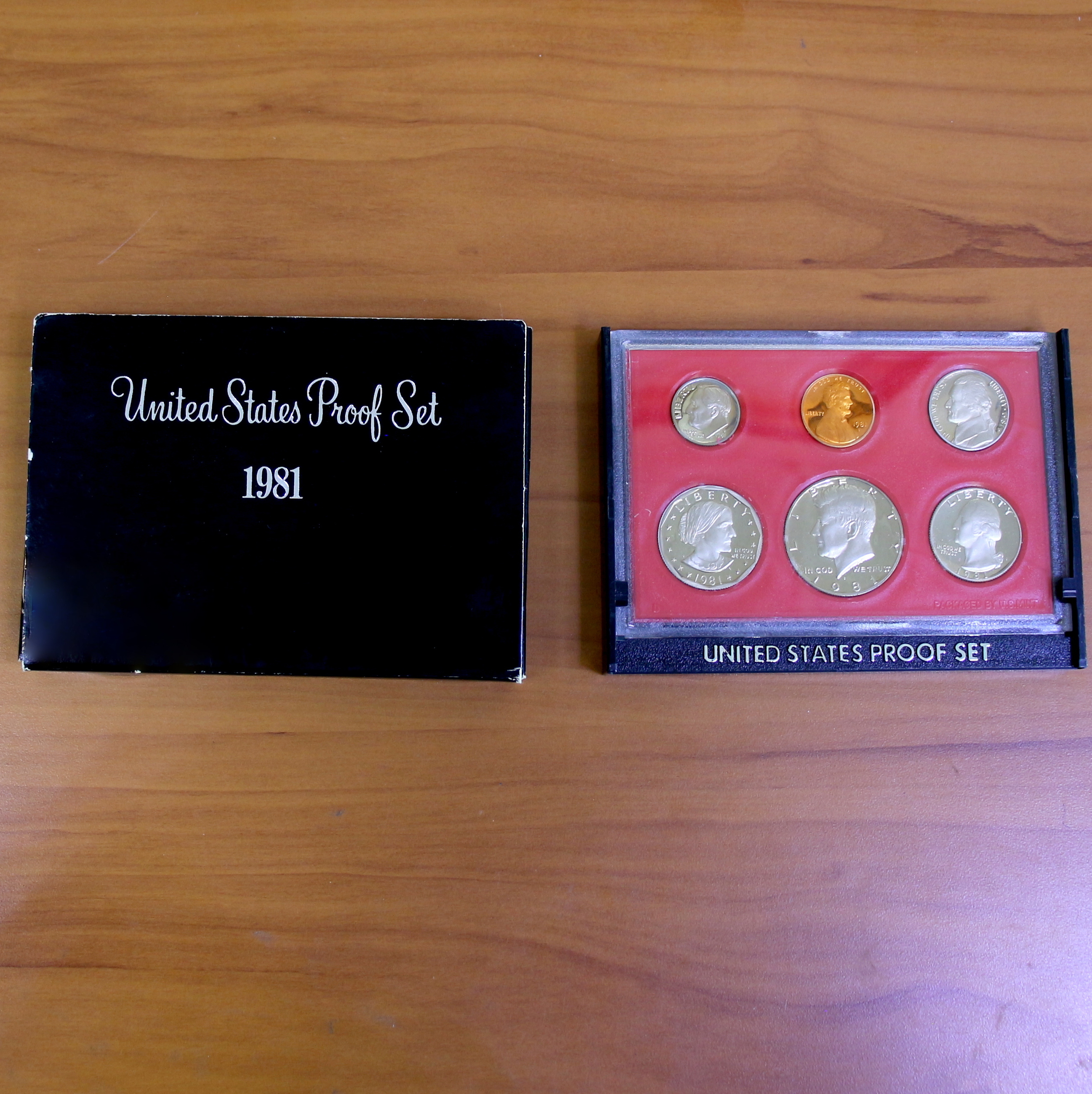 US Mint 6 Proof Coin Set OGP 1980 to 1982 | Property Room