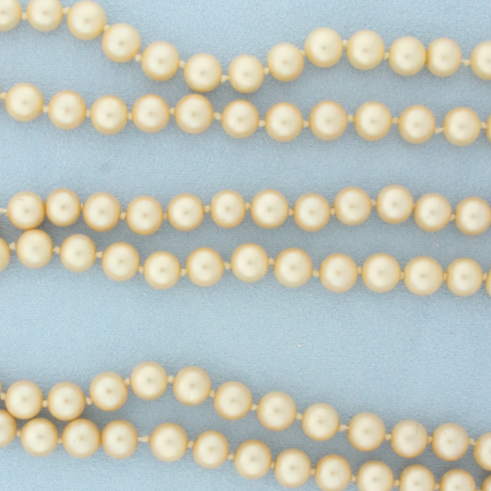 Vintage 54 Inch Cultured Akoya Pearl Strand | Property Room