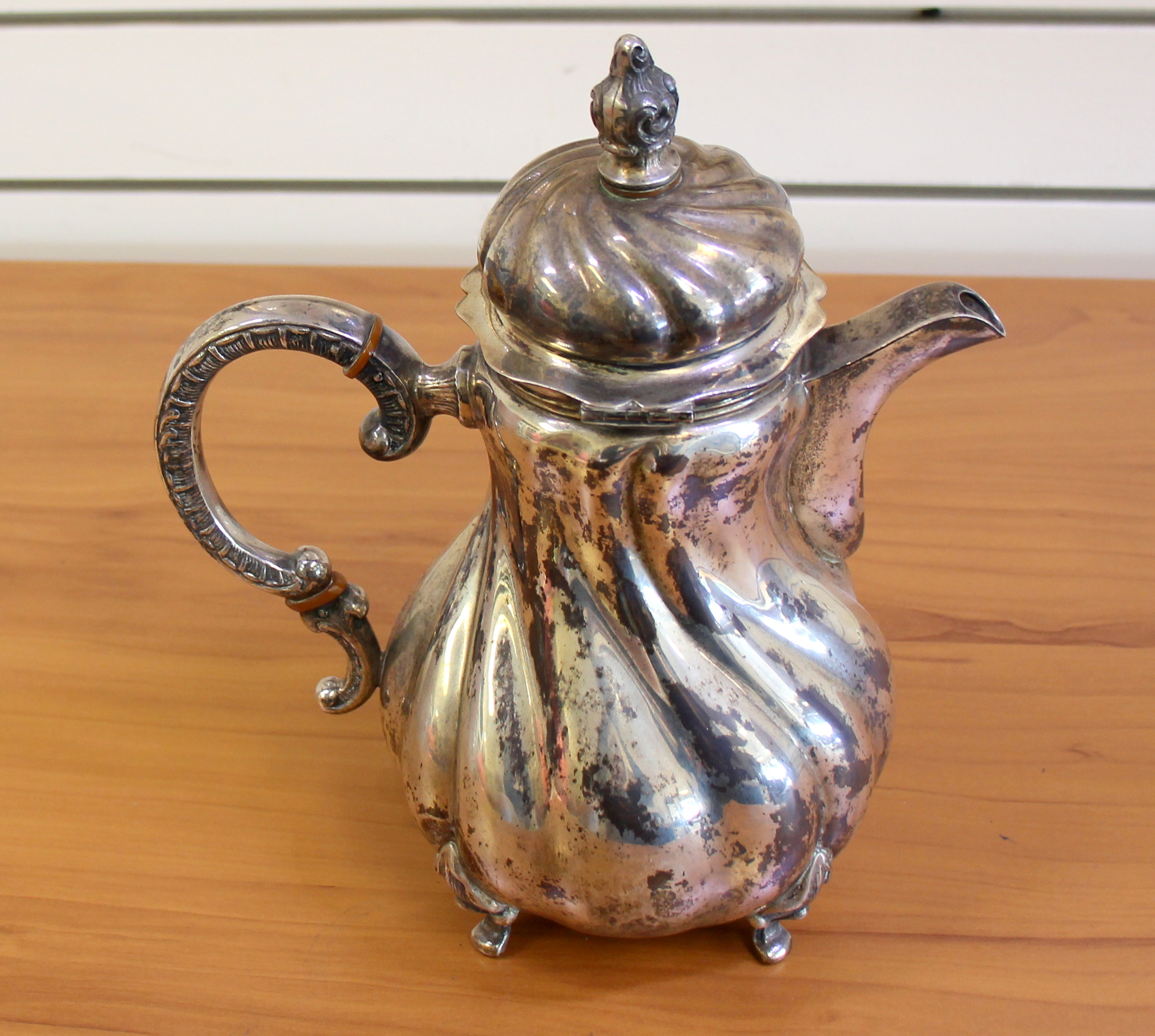 Vintage German .835 Silver Coffee and Tea Service Set | Property Room