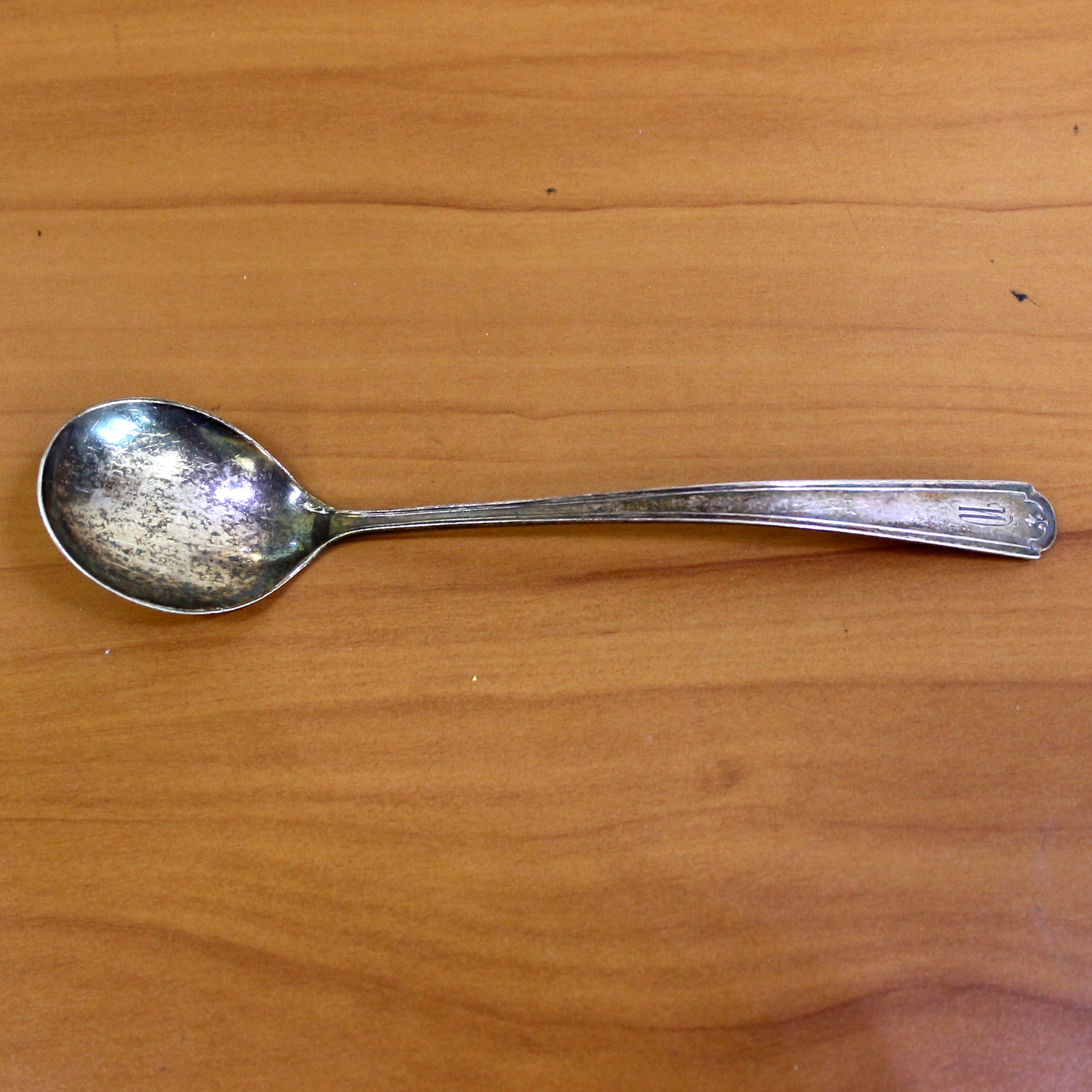 Weidlich "Priscilla" Sterling Silver Large Chocolate Spoon | Property Room