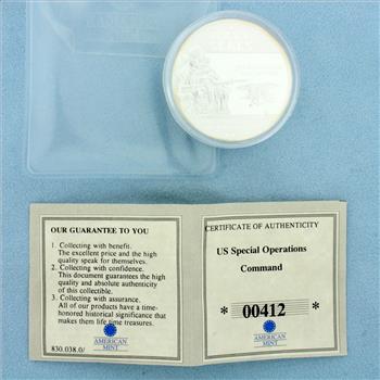 American Mint US Special Operations Command Navy Seals Proof Coin with ...
