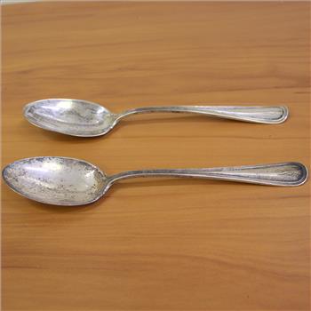 Set Of Two Watson Sterling Silver Serving Spoons | Property Room
