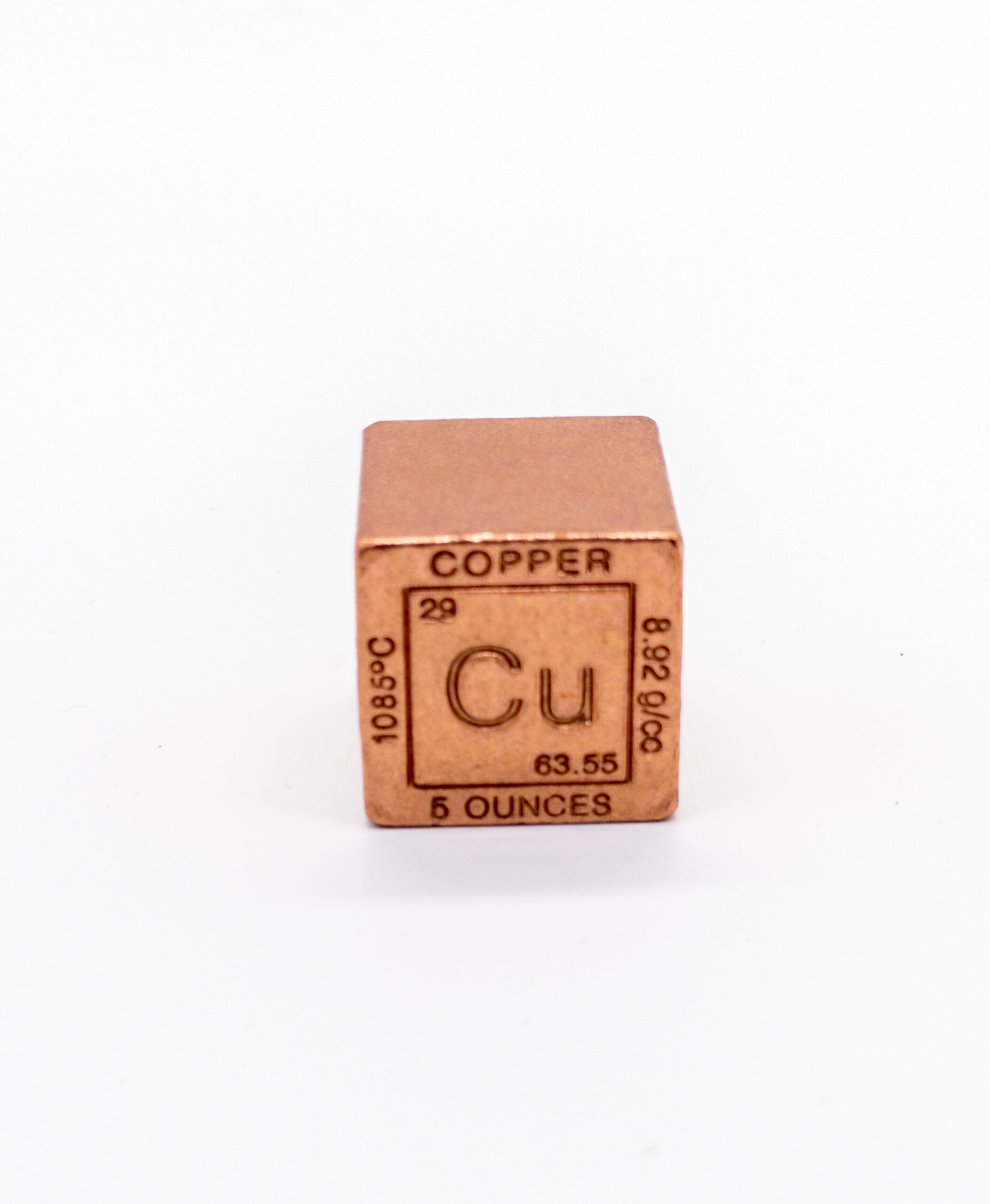 Pure Copper Mineral Cube – Copper Decor 5 Ounces | Property Room