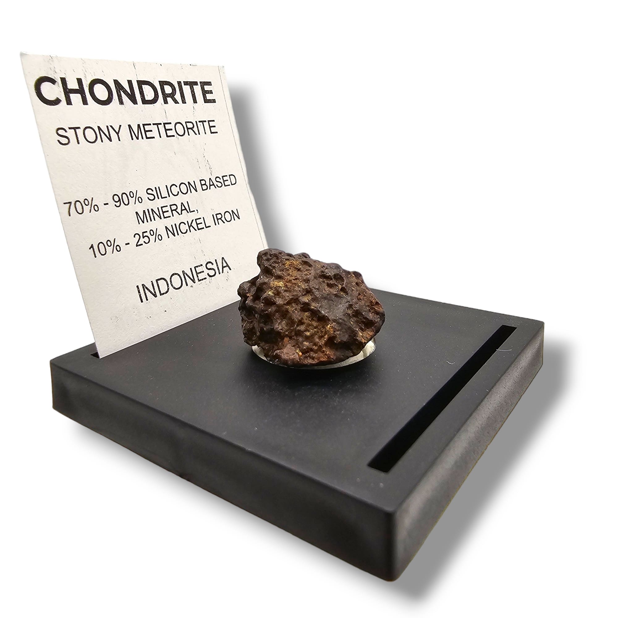Chondrite Meteorite from Indonesia - Stony Meteorite | Property Room