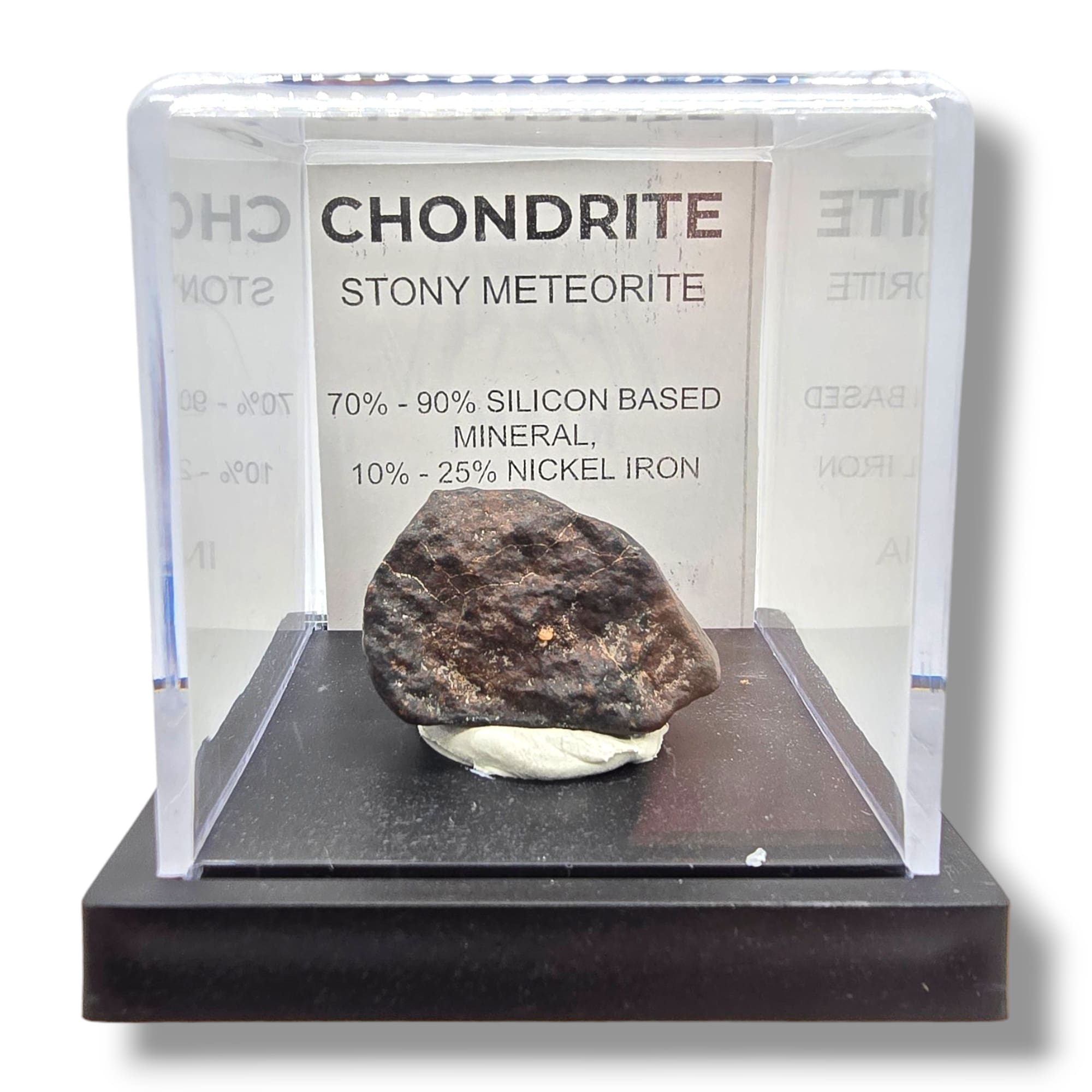 Rare Chondrite Meteorite from Indonesia - Authentic Stony Meteorite ...