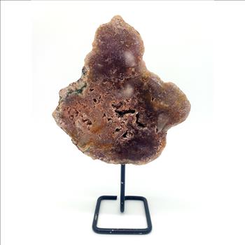 Rare Pink Amethyst Slab on a Stand - Perfect for Display or Meditation ...