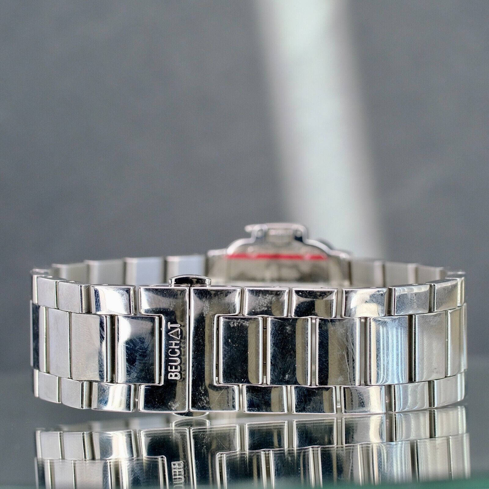 BEUCHAT OCEANIUM DIVERS WOMENS WATCH WHITE DIAL STAINLESS STEEL 100M ...