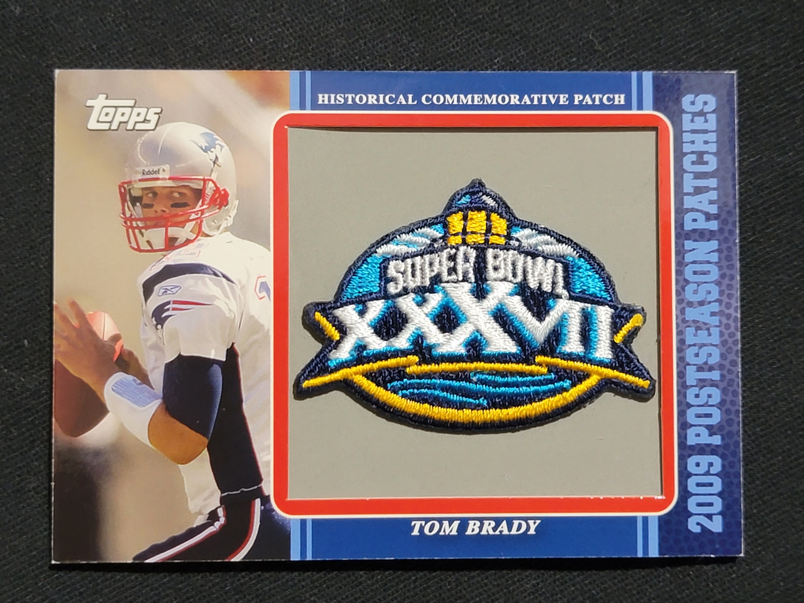 Tom Brady Historical Commemorative Patch | Property Room