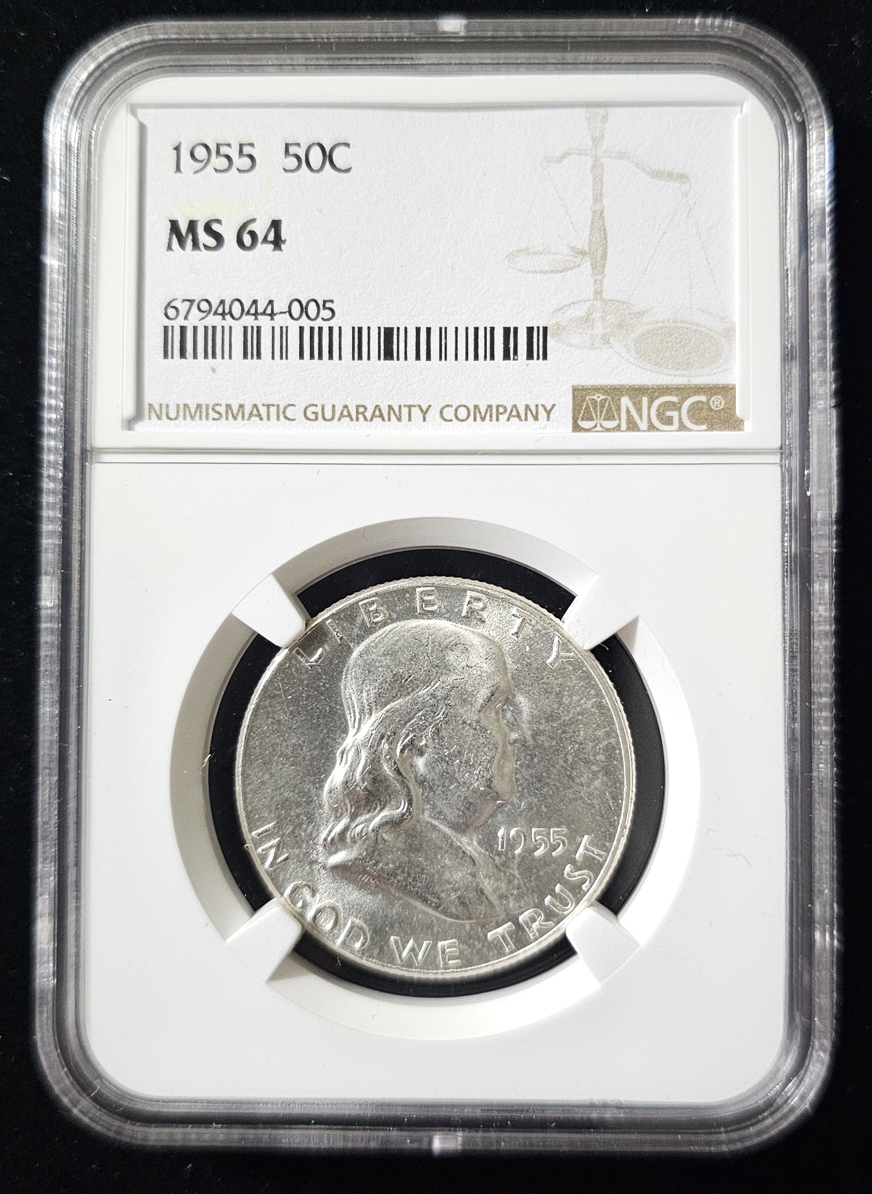 1955 FRANKLIN NGC GRADED | Property Room