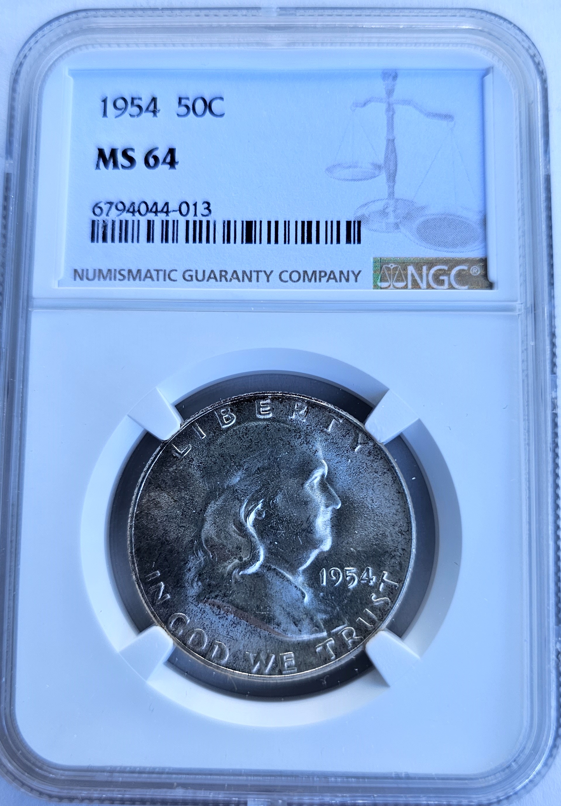 1954 FRANKLIN NGC GRADED | Property Room