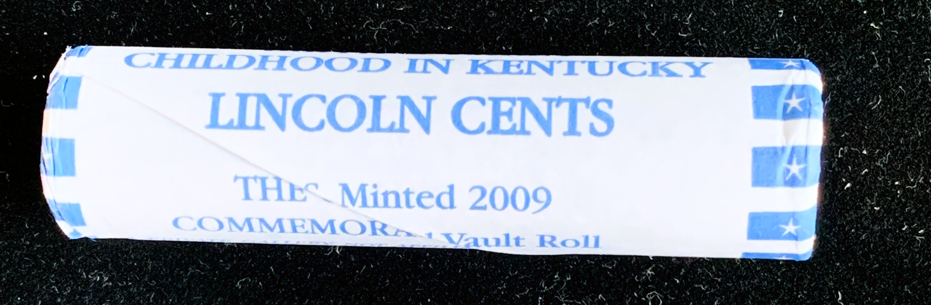 2009 ROLL OF 50 BRILLIANT UNCIRCULATED LINCOLN CENT COINS, BIRTH ...