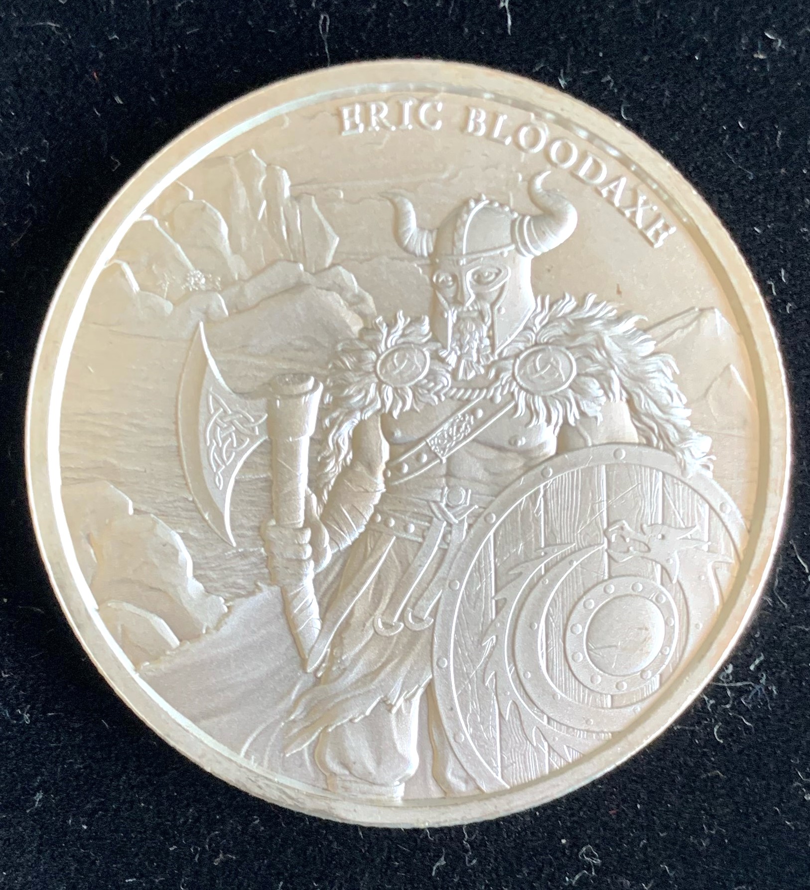 1oz SILVER LEGENDARY WARRIORS PROOFLIKE UNCIRCULATED .999 FINE SILVER ...