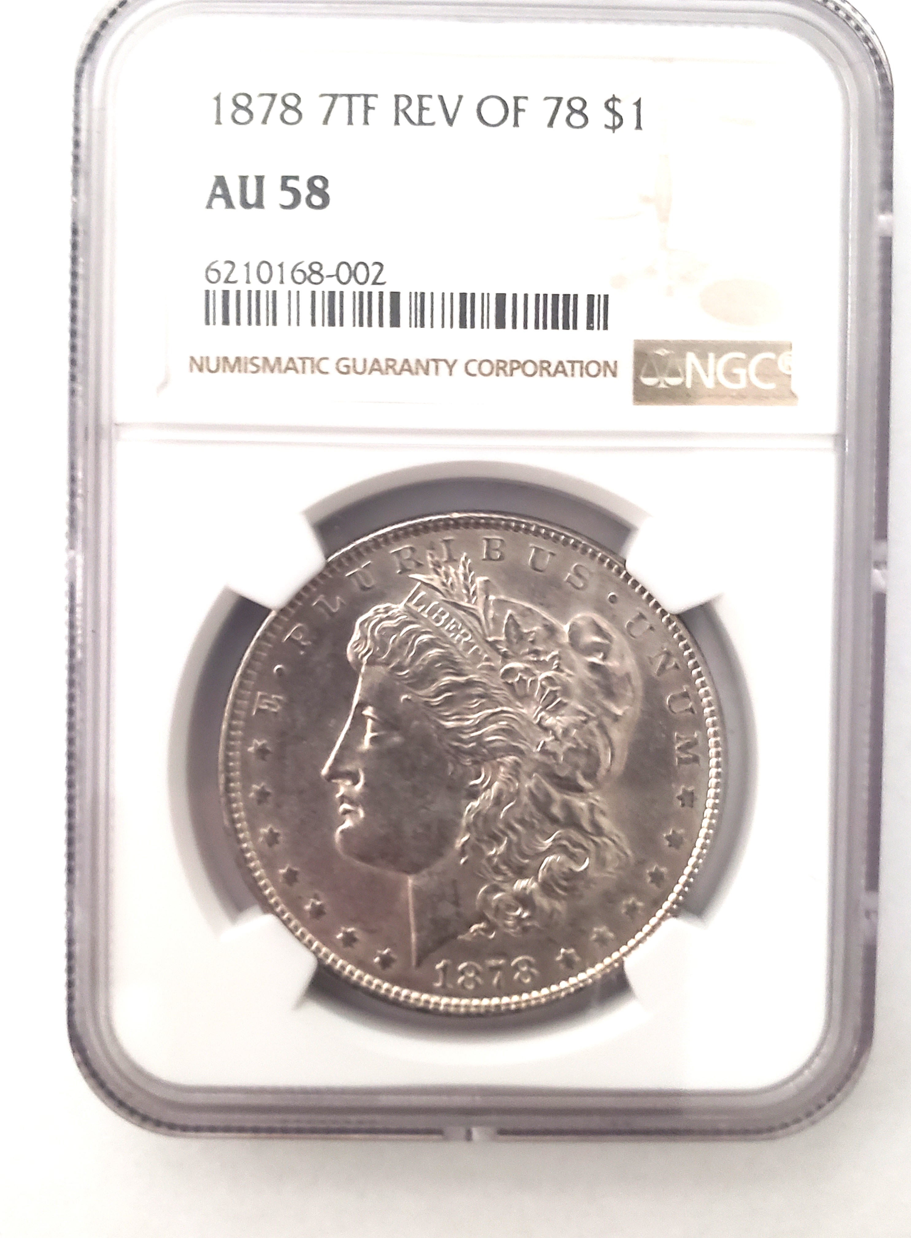 1878 7TF REV OF 78 Morgan Silver Dollar | Property Room