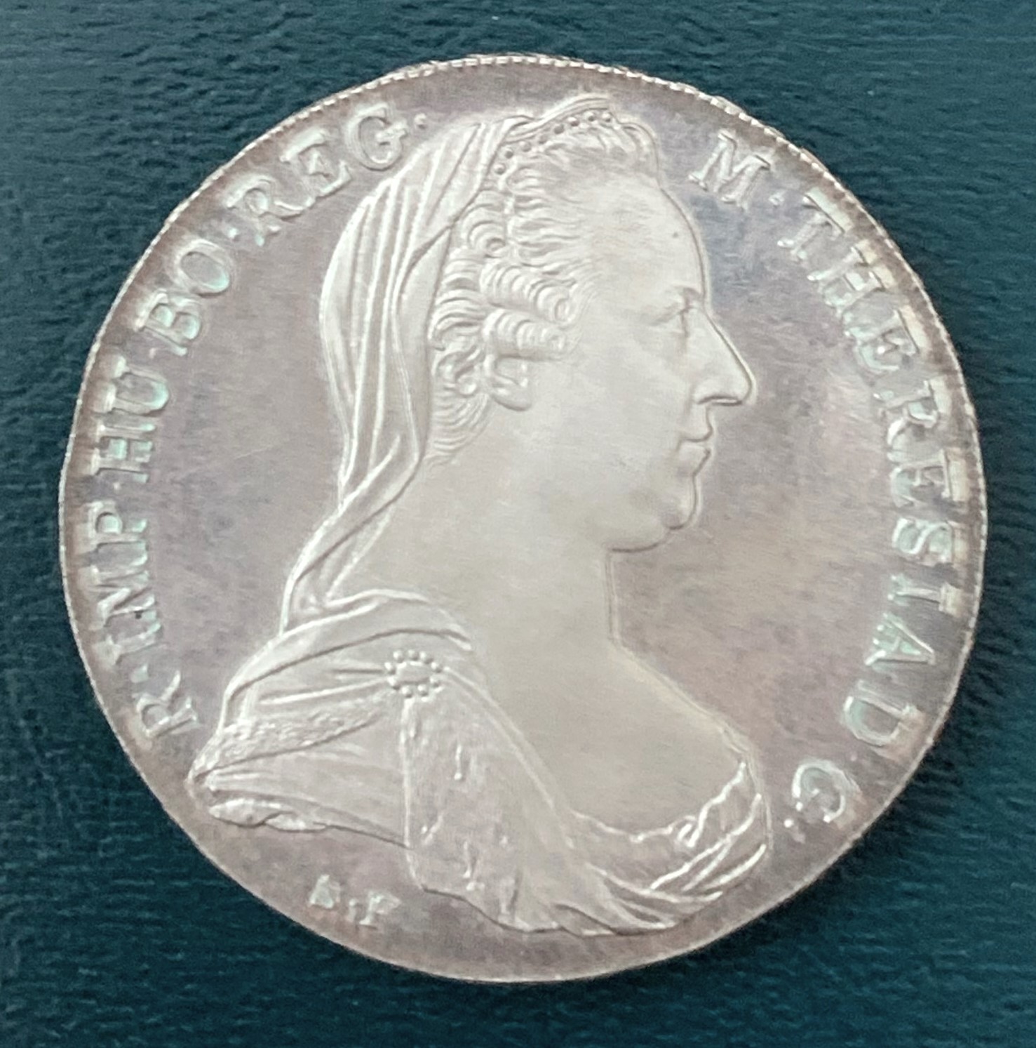 1780 X SILVER AUSTRIA MARIA THERESA THALER SF LARGE HIGH GRADE SILVER ...