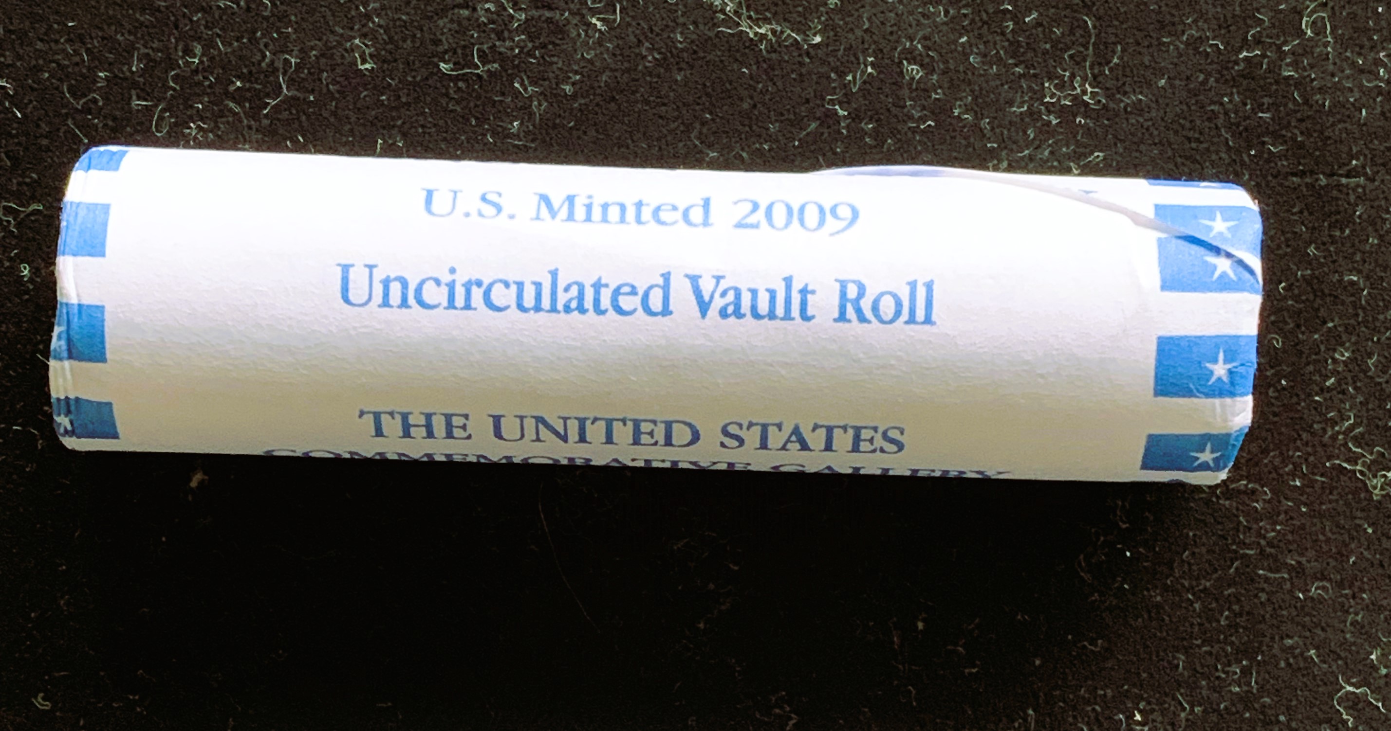 US COMM GALLERY UNCIRCULATED VAULT ROLL, LINCOLN CENT CHILDHOOD ...